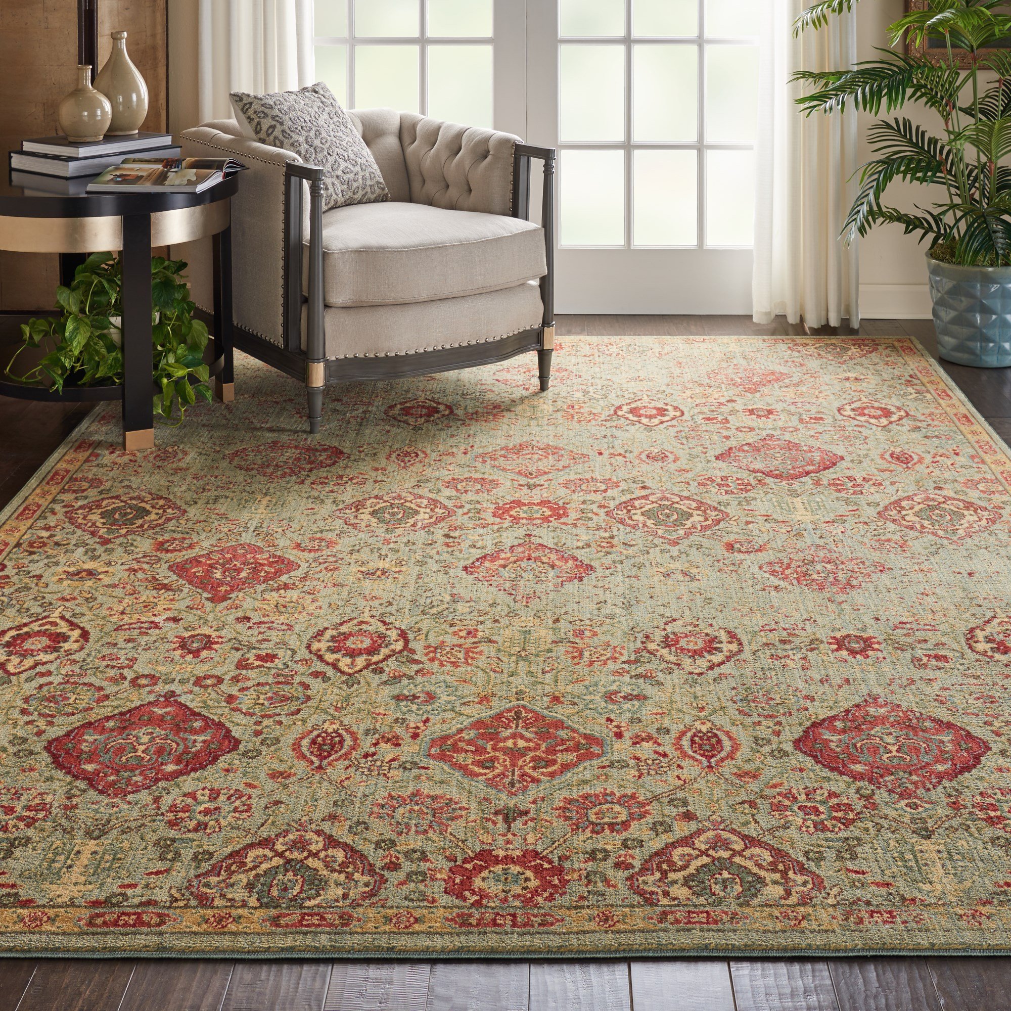 Nourison Somerset ST-90 Rugs | Vintage Area Rugs | Rugs Direct