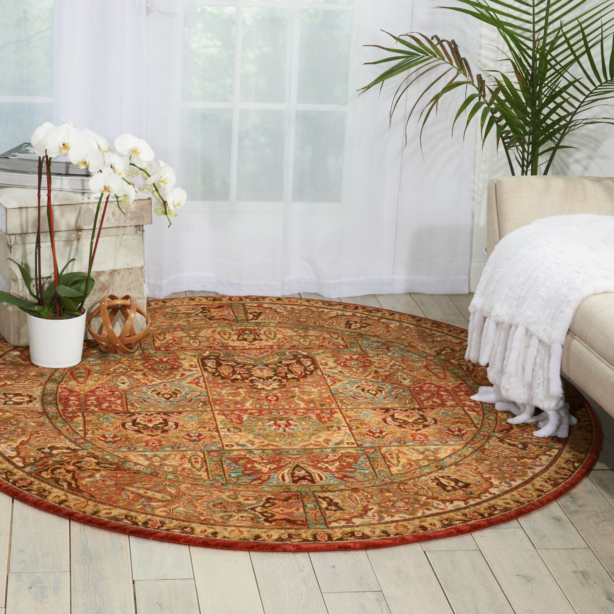 Nourison Living Treasures LI-02 Traditional Wool Area Rugs | Rugs Direct