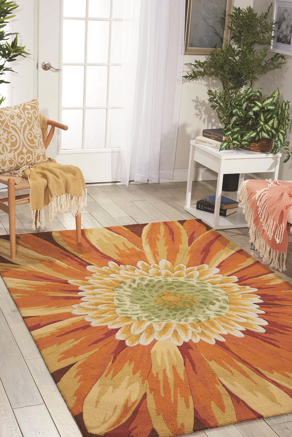 Nourison Fantasy FA-09 Rugs | Floral Area Rugs | Rugs Direct