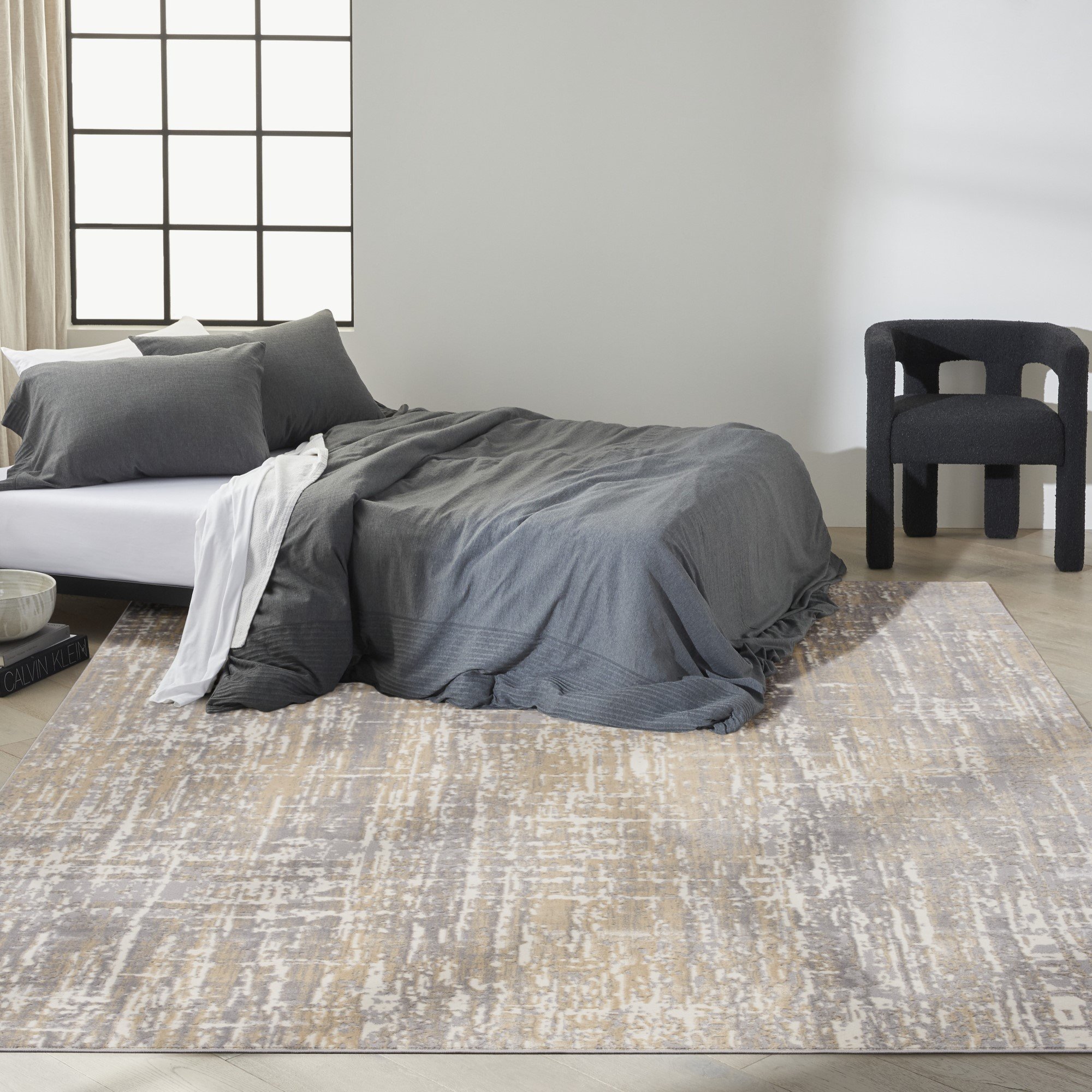 Calvin Klein Home Enchanting ECH-04 Contemporary / Modern Area Rugs ...
