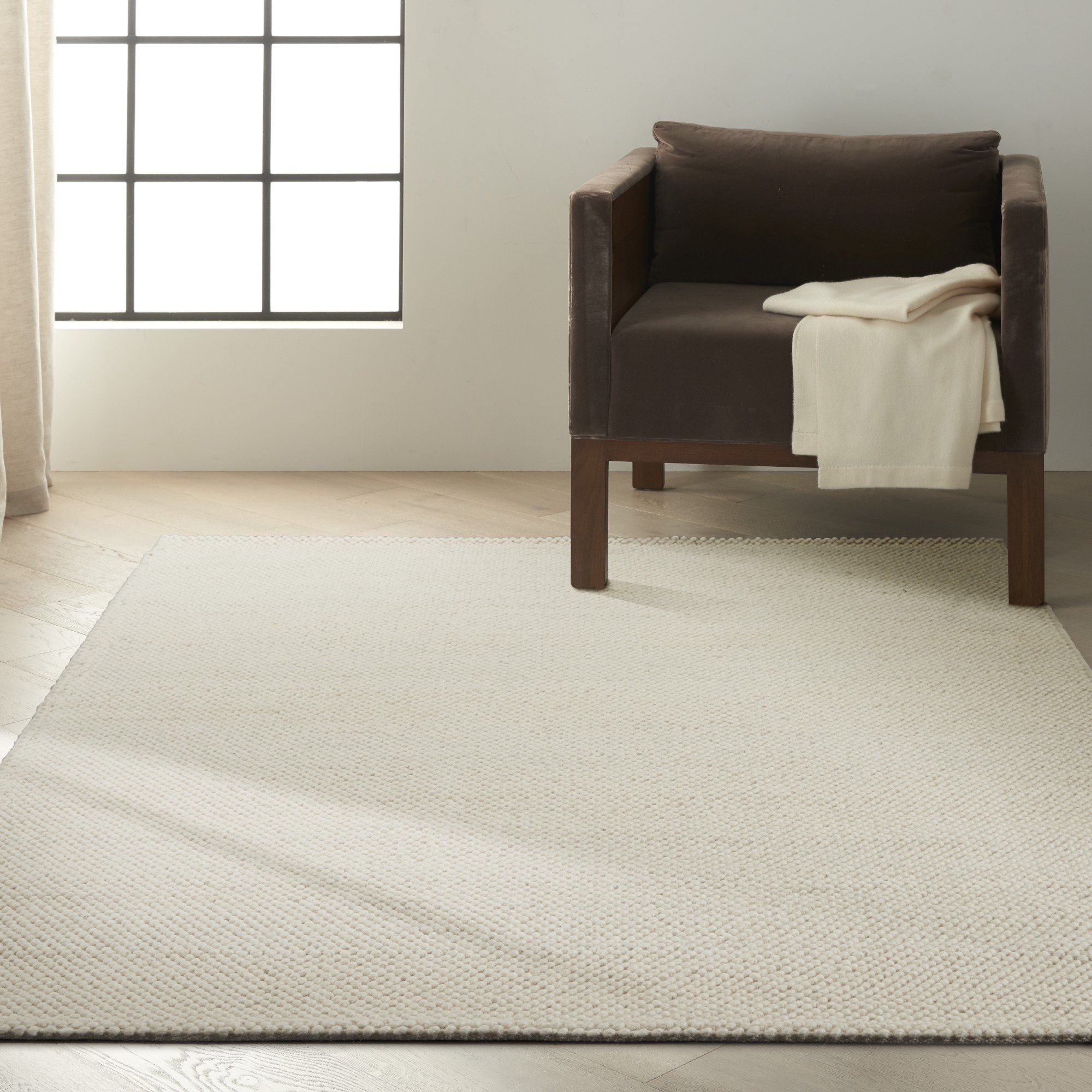 Calvin Klein Home Textured Dots CK-80 Contemporary / Modern Area Rugs ...