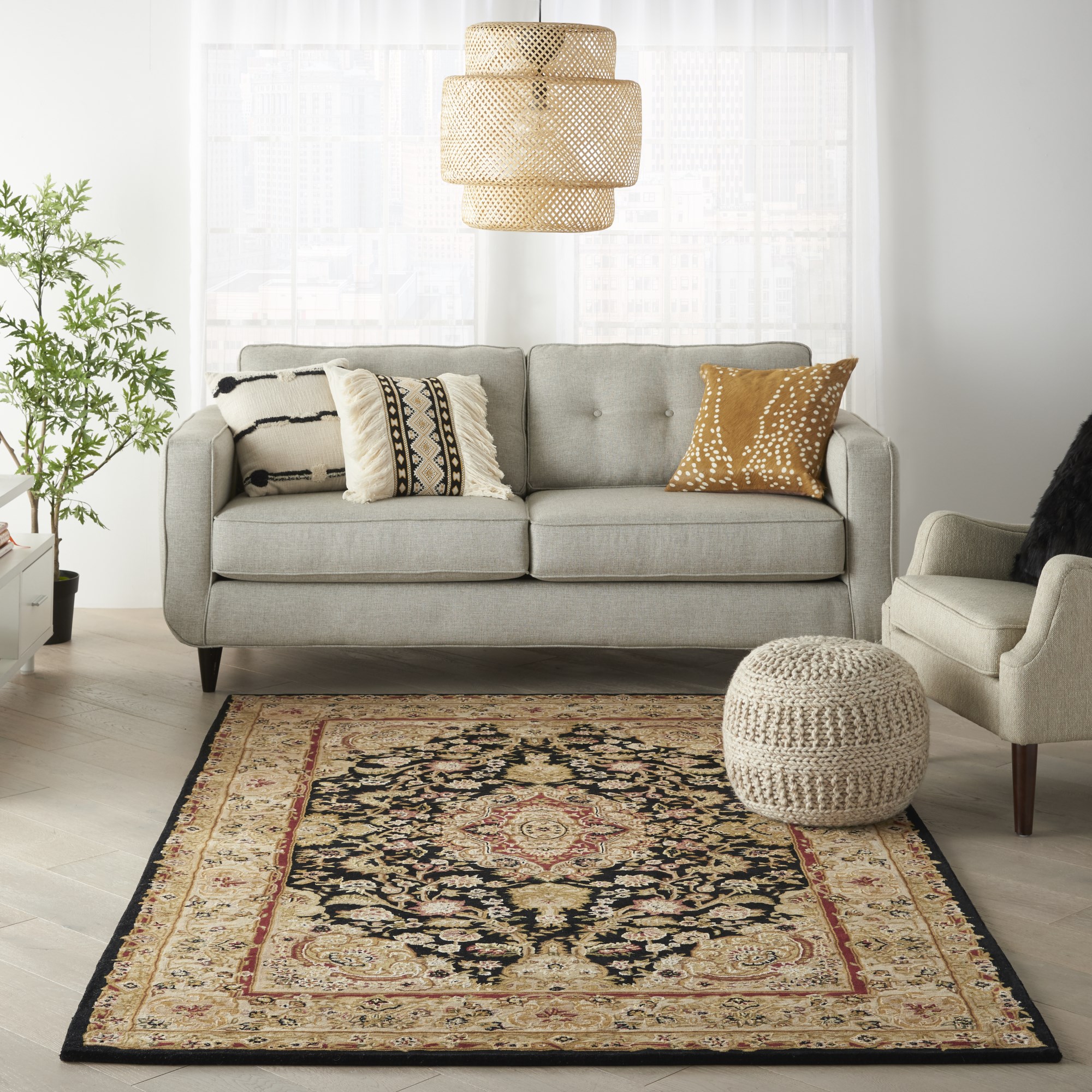 Nourison Nourison 2000 2028 Rug | Oriental Area Rug | Rugs Direct