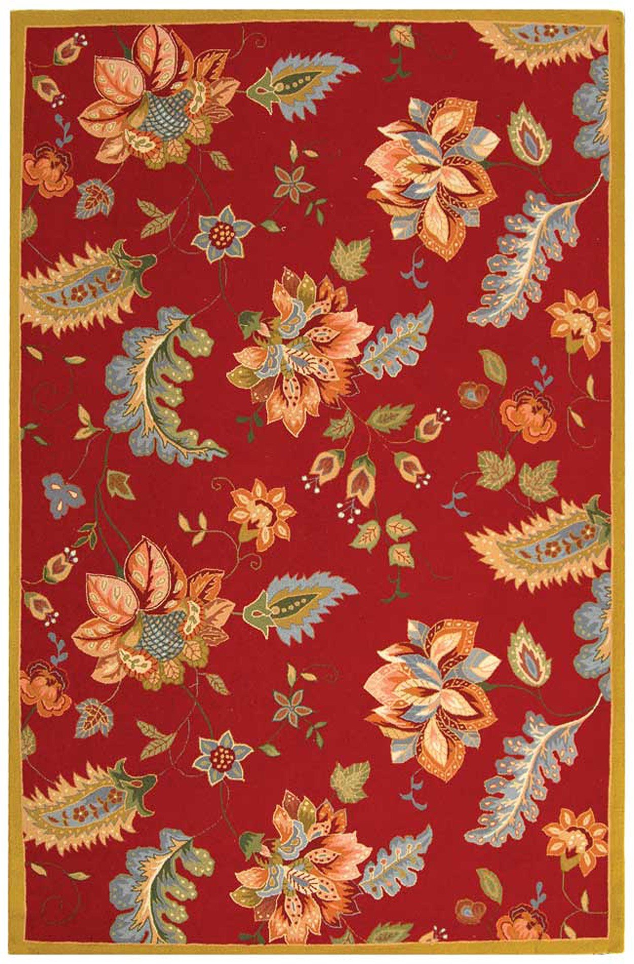 Red Floral Rugs & Carpets | Rugs Direct