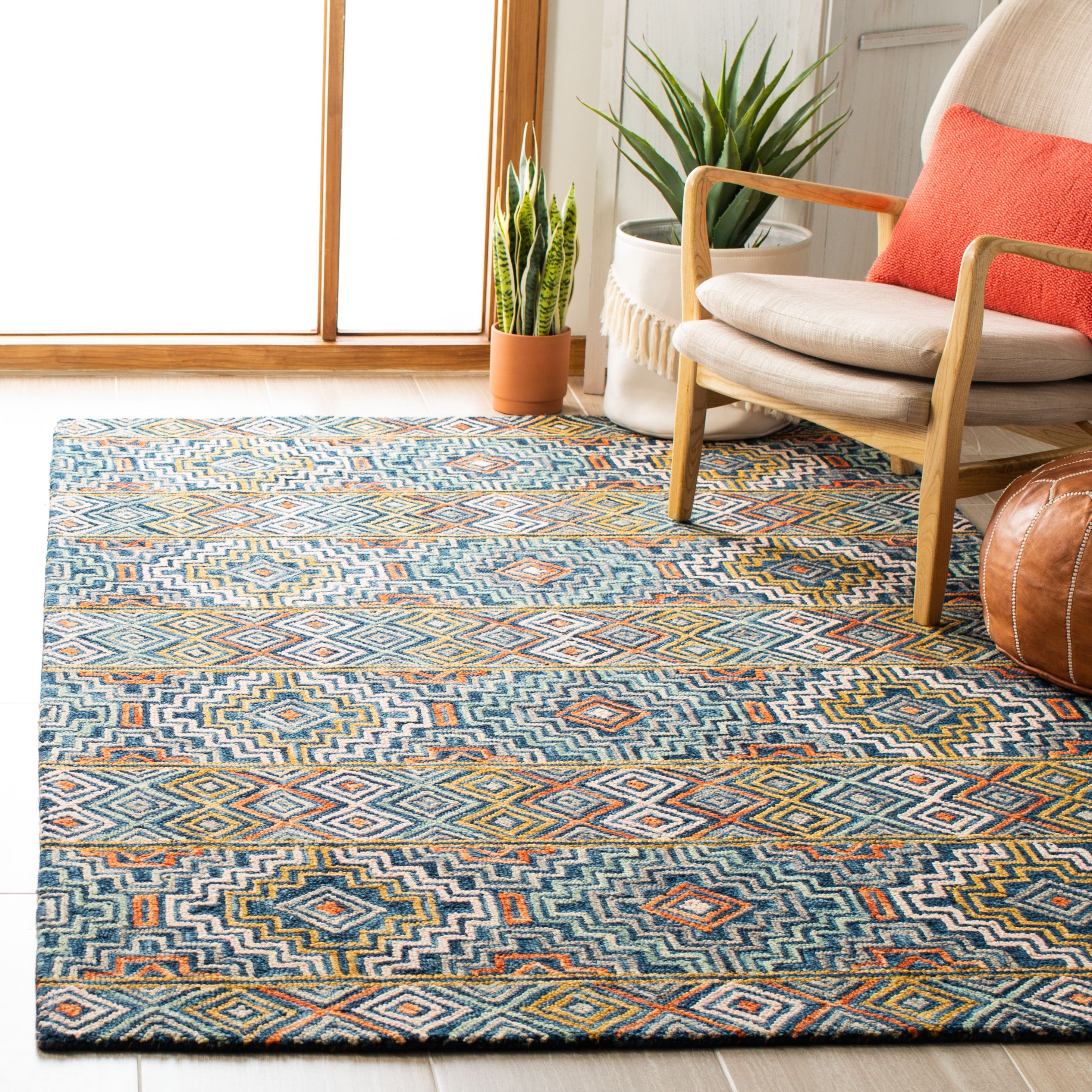 Safavieh Aspen APN-273 Bohemian Area Rugs | Rugs Direct