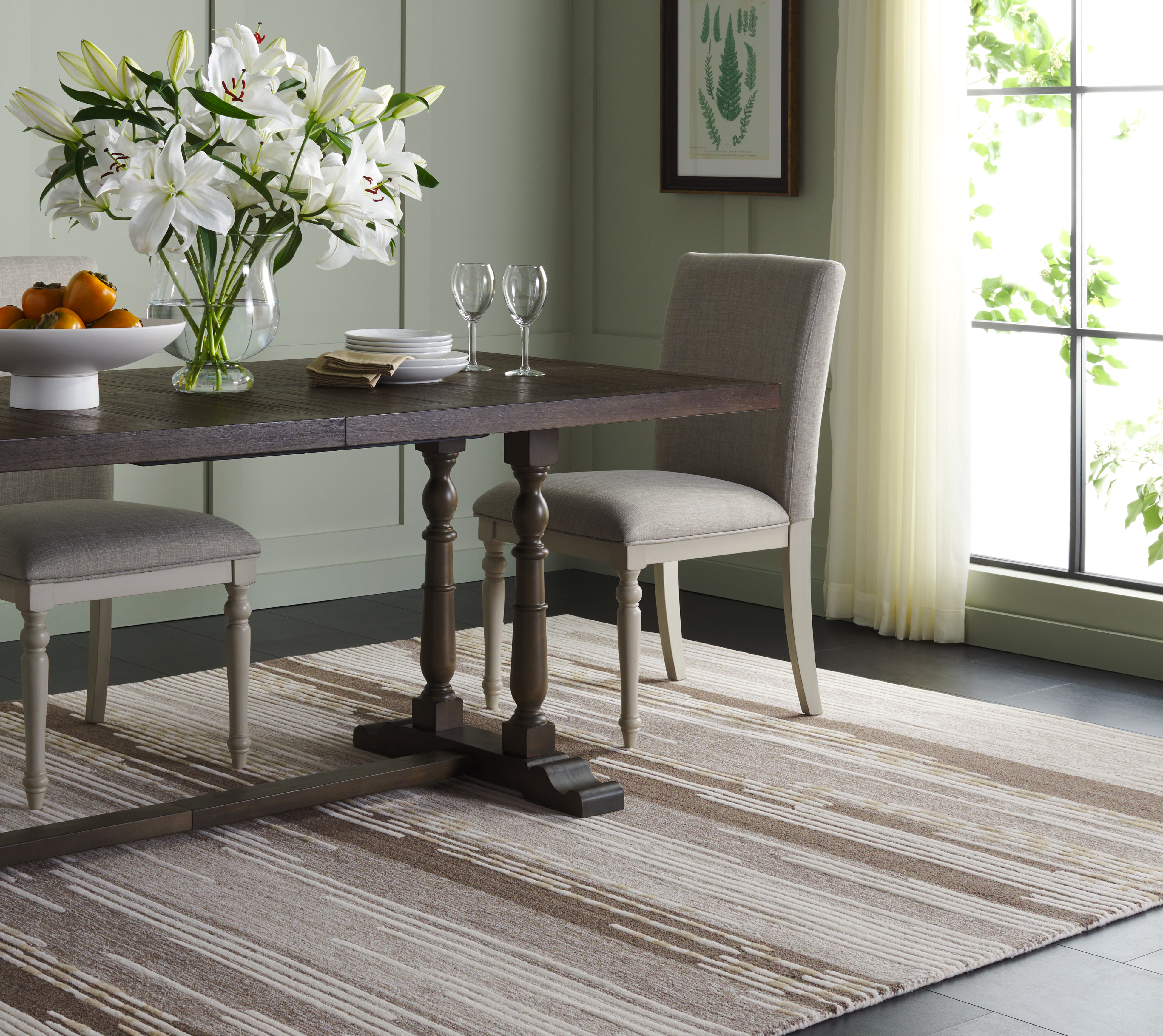 Martha Stewart Rugs Hand-Tufted 300 MSR-3381 Contemporary / Modern Area ...