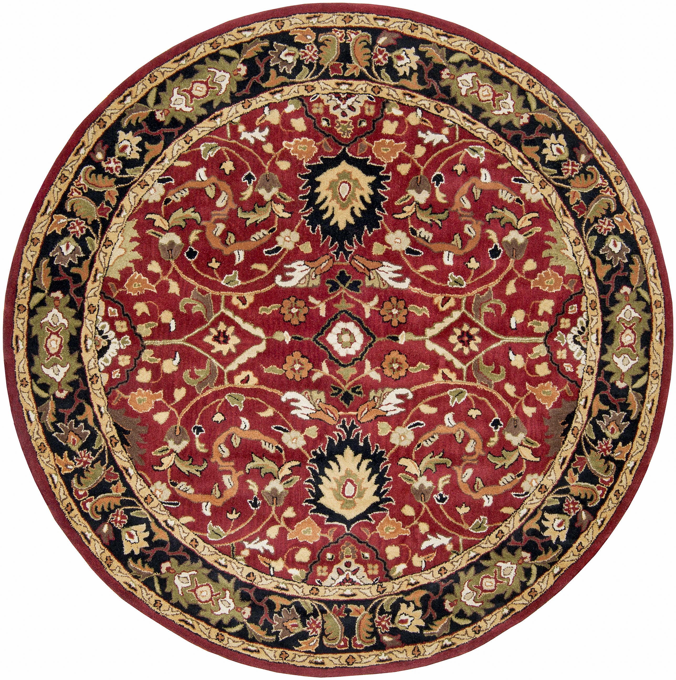 Red Round Rugs & Carpets | Rugs Direct