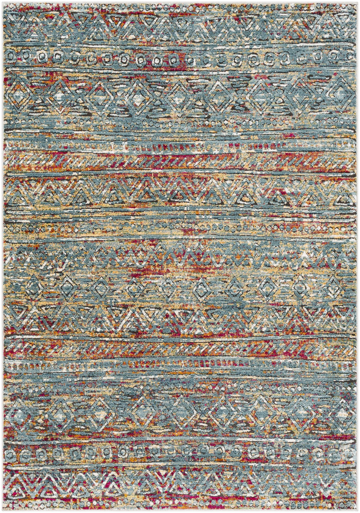 Blue Bohemian Rugs | Rugs Direct