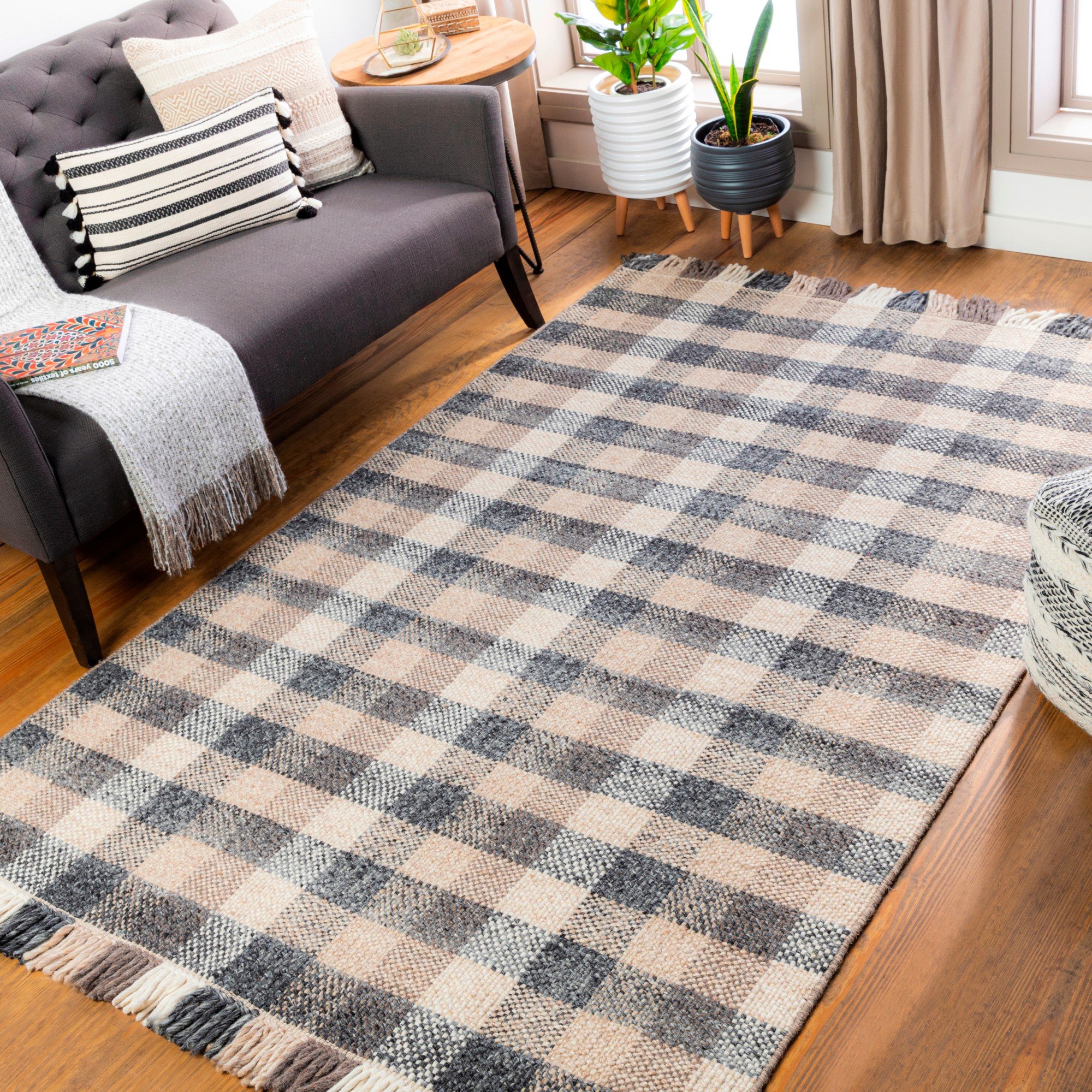 Livabliss Reliance 27892 Area Rugs | Country Rectangular Greys Area ...