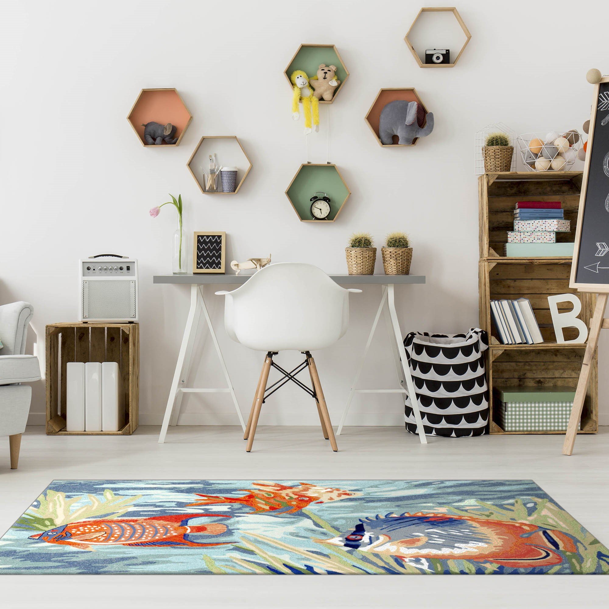 Liora Manne Ravella Tropical Fish Rugs | Rugs Direct