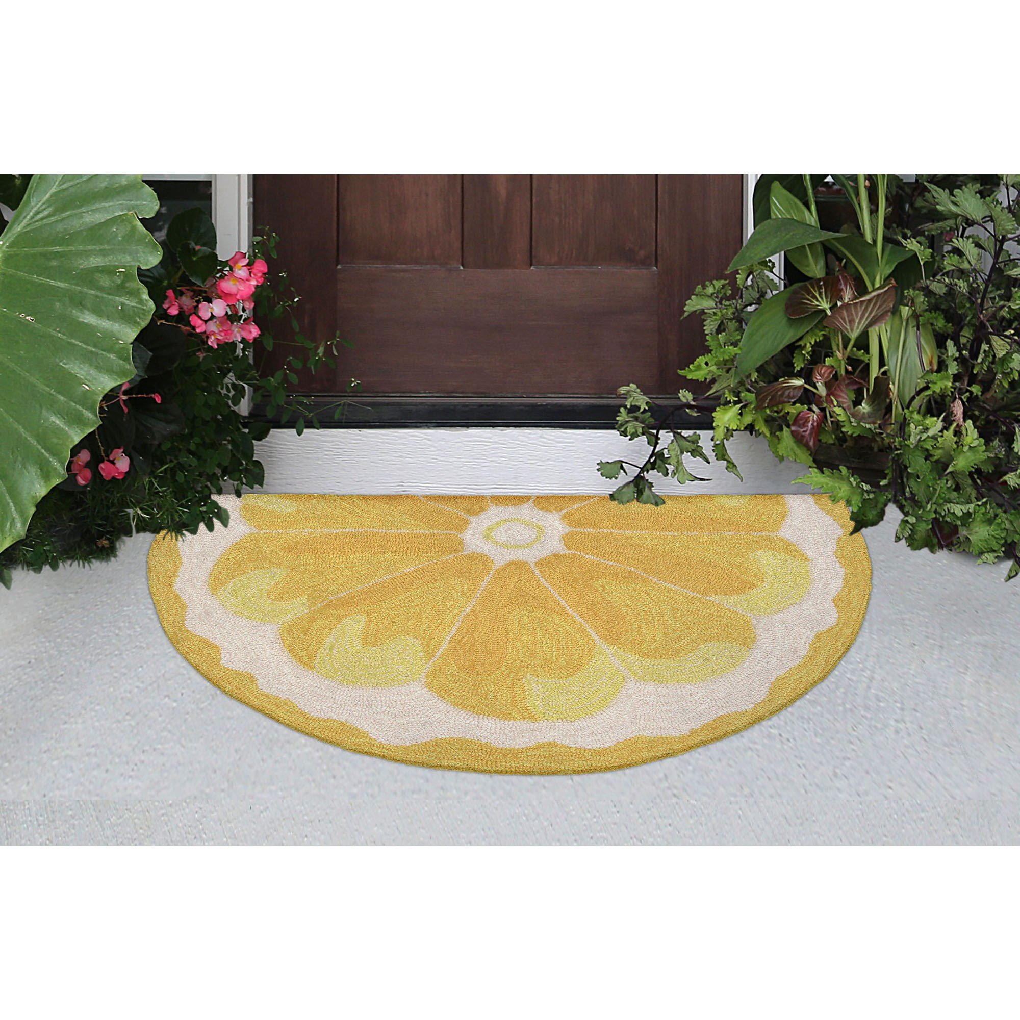 Liora Manne Front Porch Lemon Slice Rugs | Rugs Direct