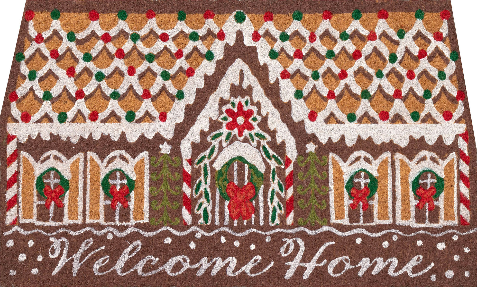 Liora Manne Natura Gingerbread House Welcome Area Rugs | Novelty ...