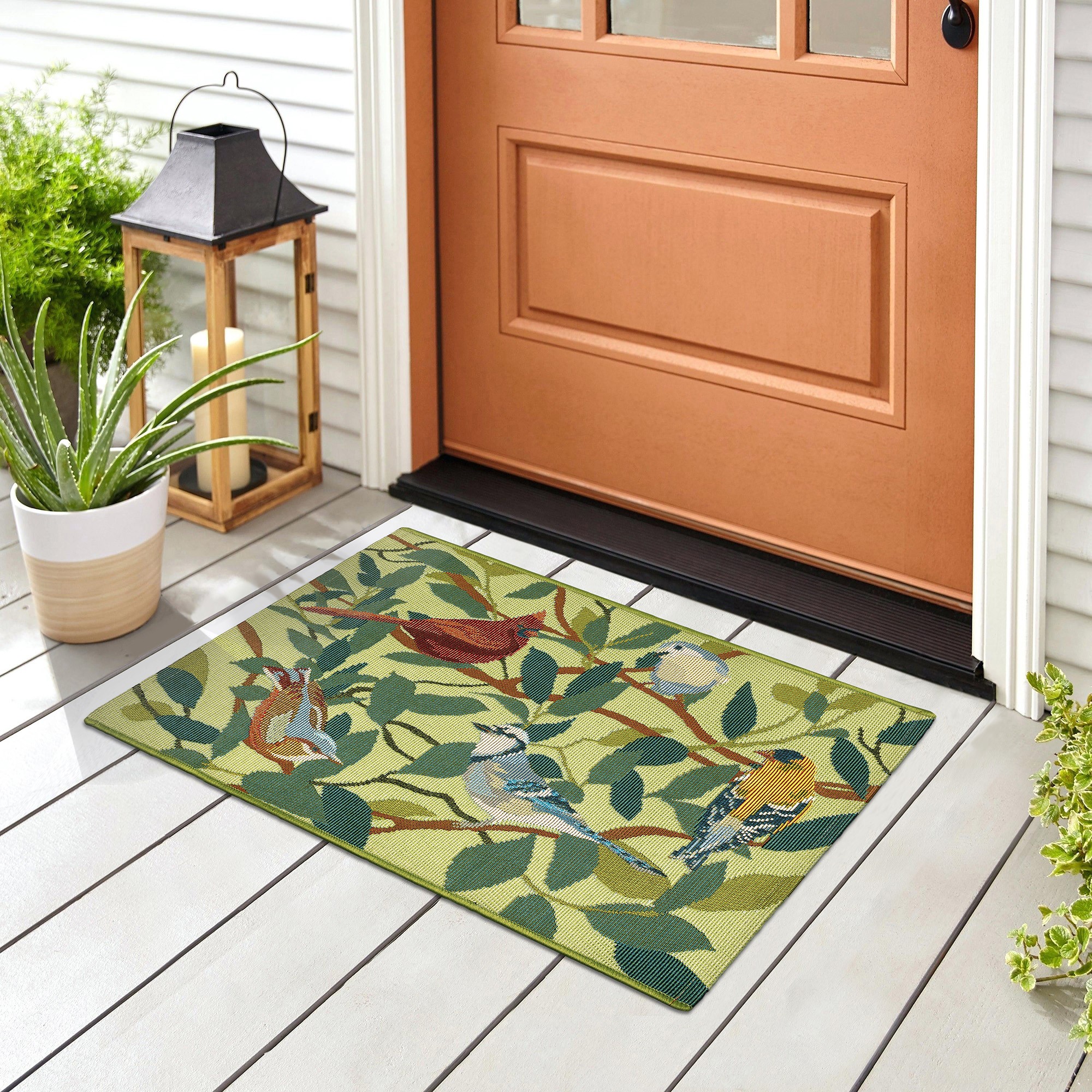 Liora Manne Esencia Birds Of A Feather Area Rugs | Novelty / Seasonal ...