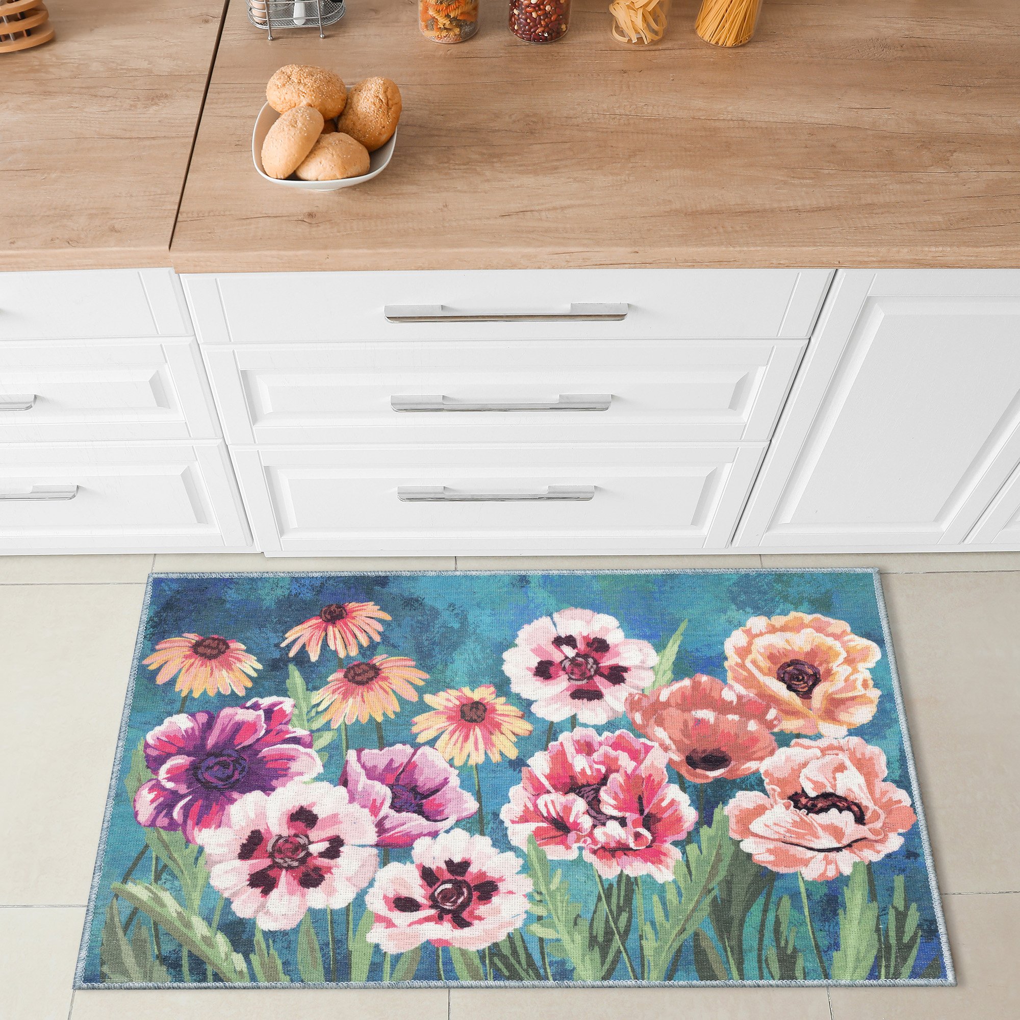 Liora Manne Impressions Garden Area Rugs | Floral / Botanical ...