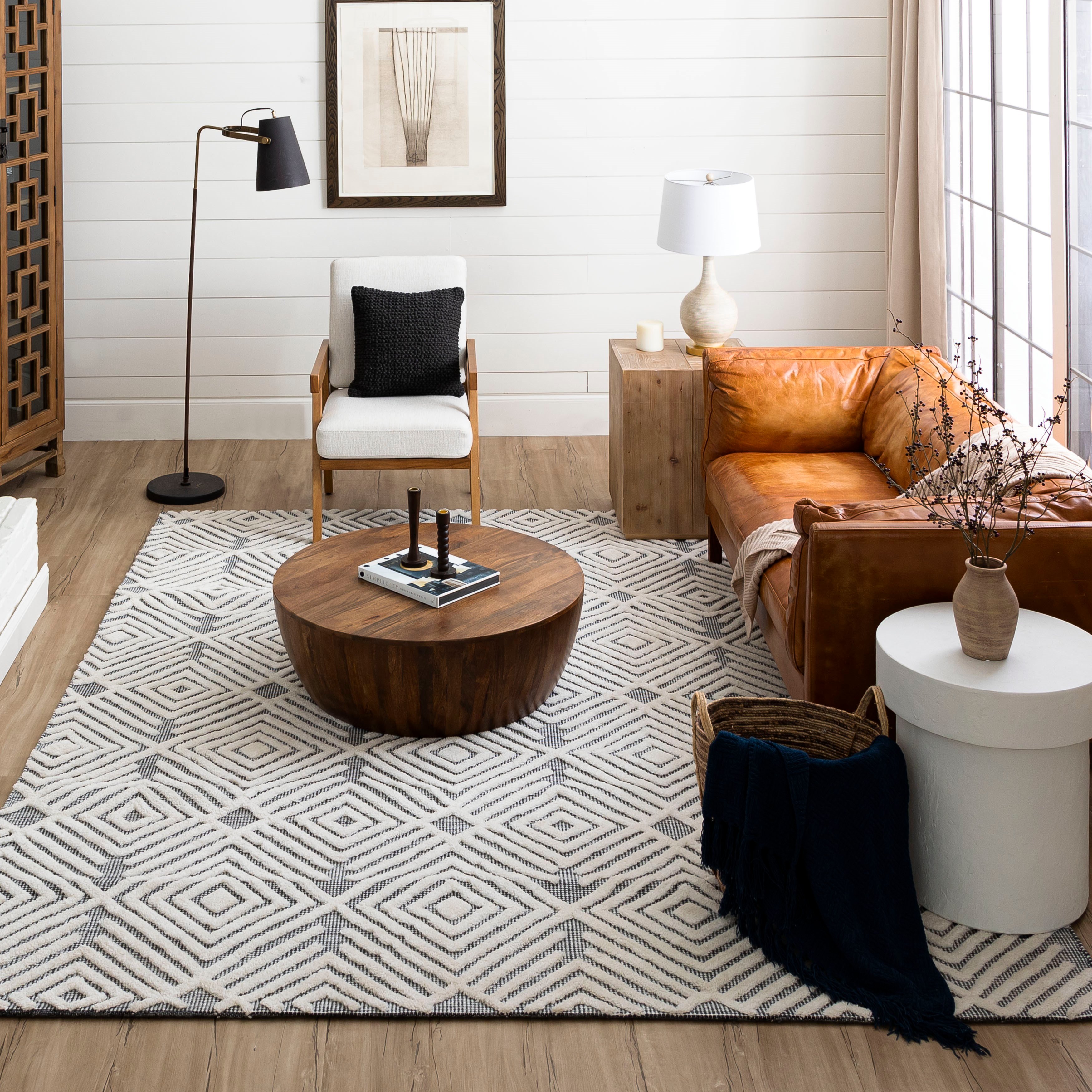 Drew and Jonathan Home Sirocco Tipaza | Whites Area Rugs | Rugs Direct