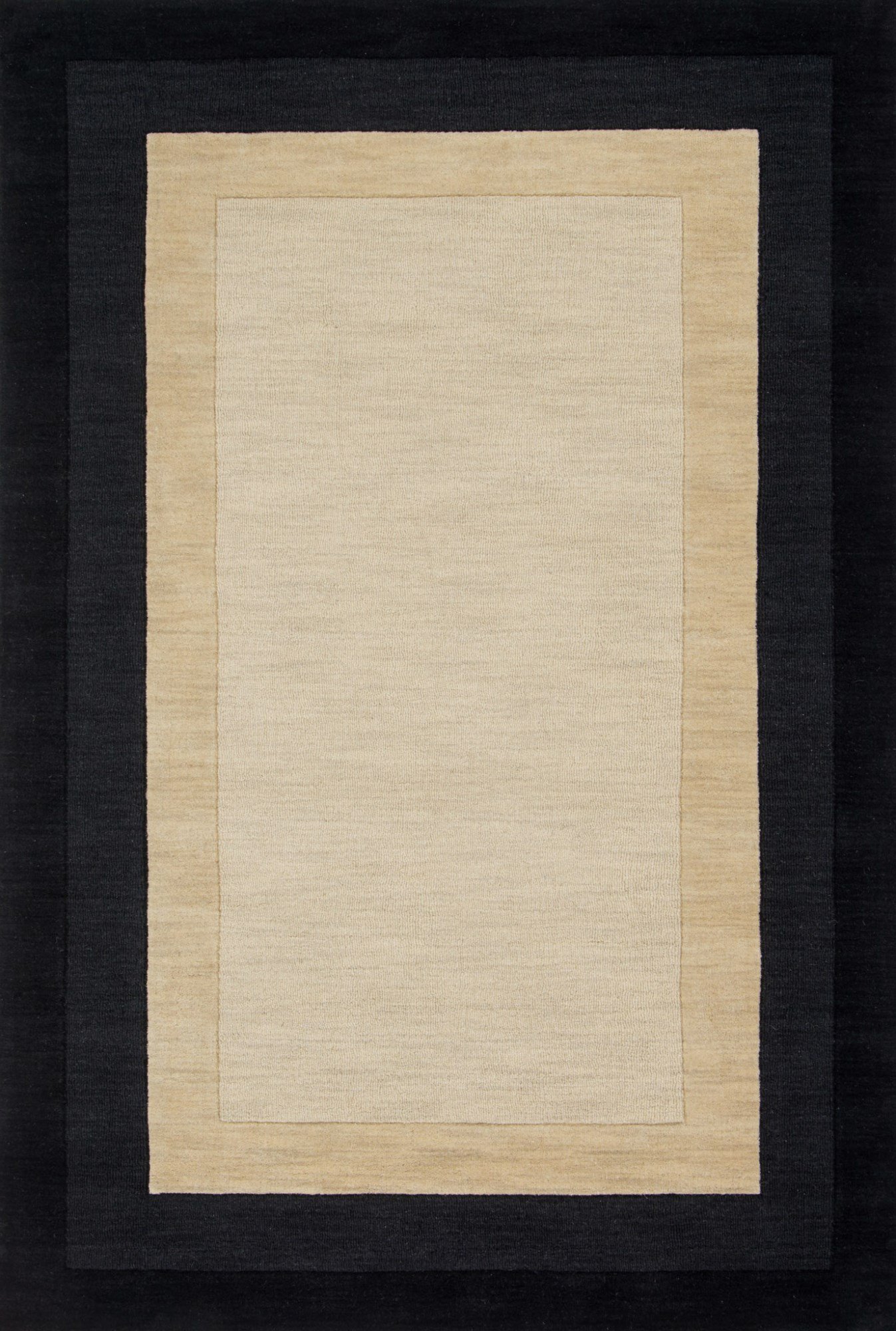 Solid Area Rugs with Borders | Rugs Direct