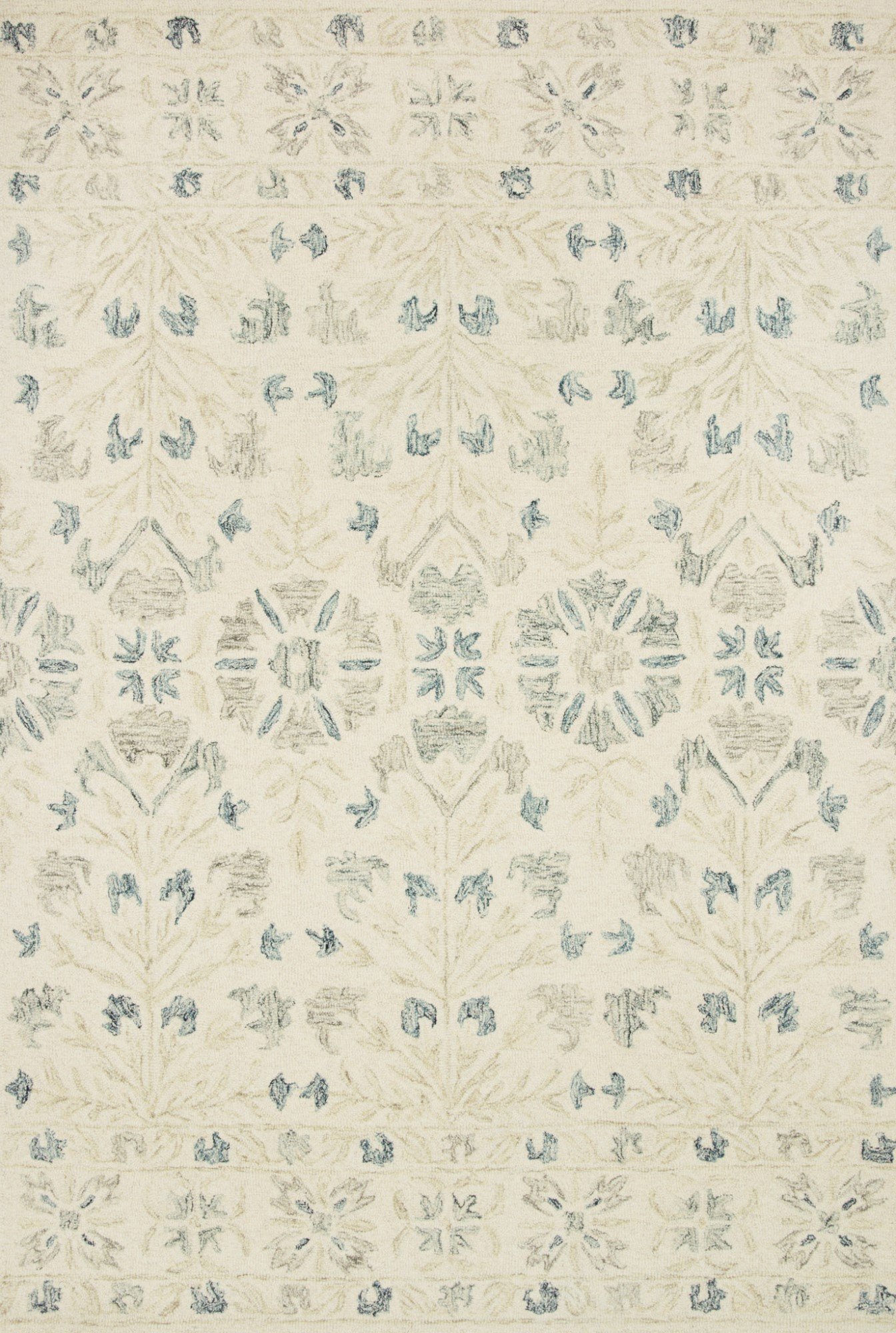 Loloi Norabel NOR-02 Floral / Botanical Area Rugs | Rugs Direct