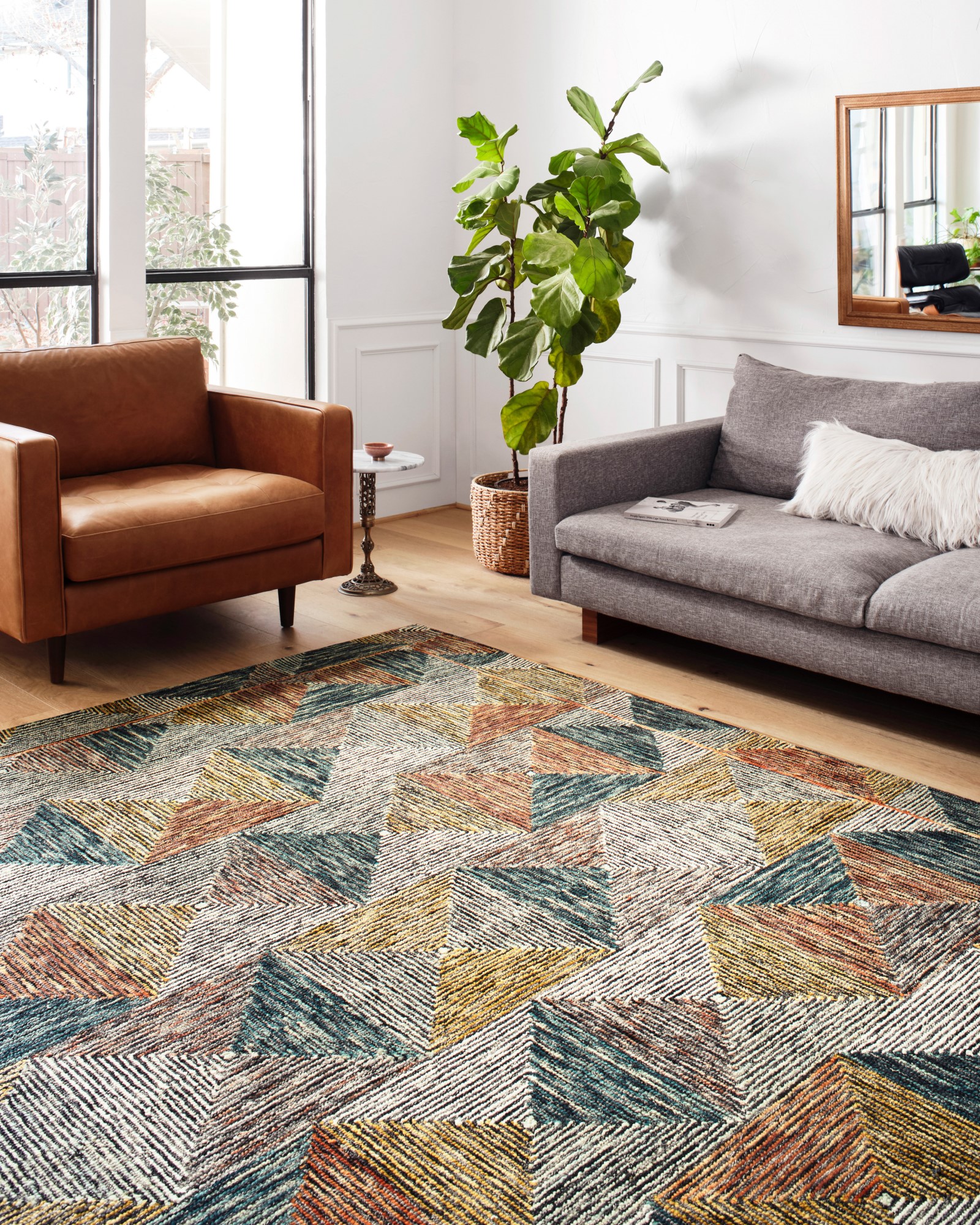Loloi Spectrum SPE-01 Area Rugs | Wool Geometric Area Rugs | Rugs Direct