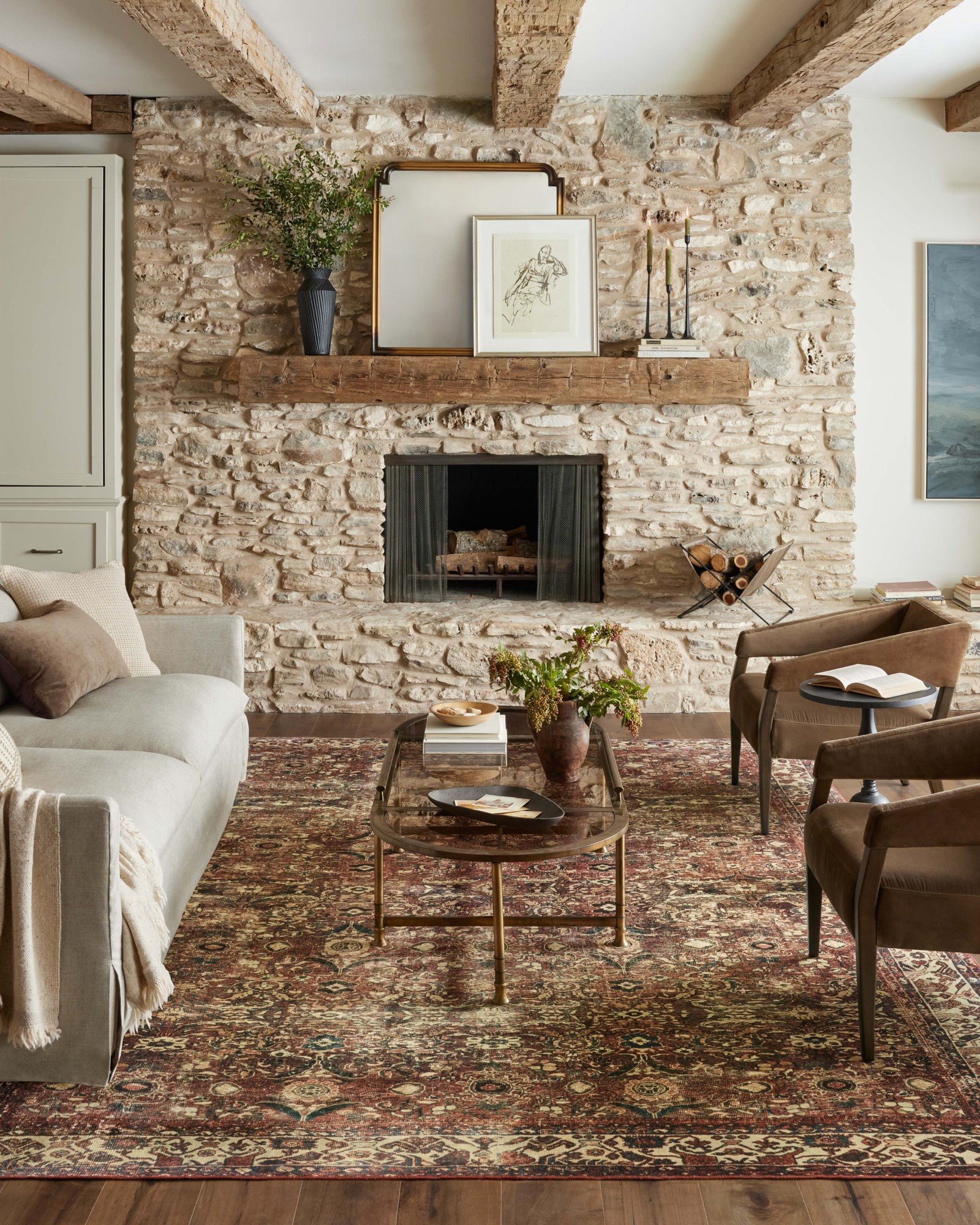 Magnolia Home by Joanna Gaines x Loloi Banks BAN-04 Vintage / Overdyed ...