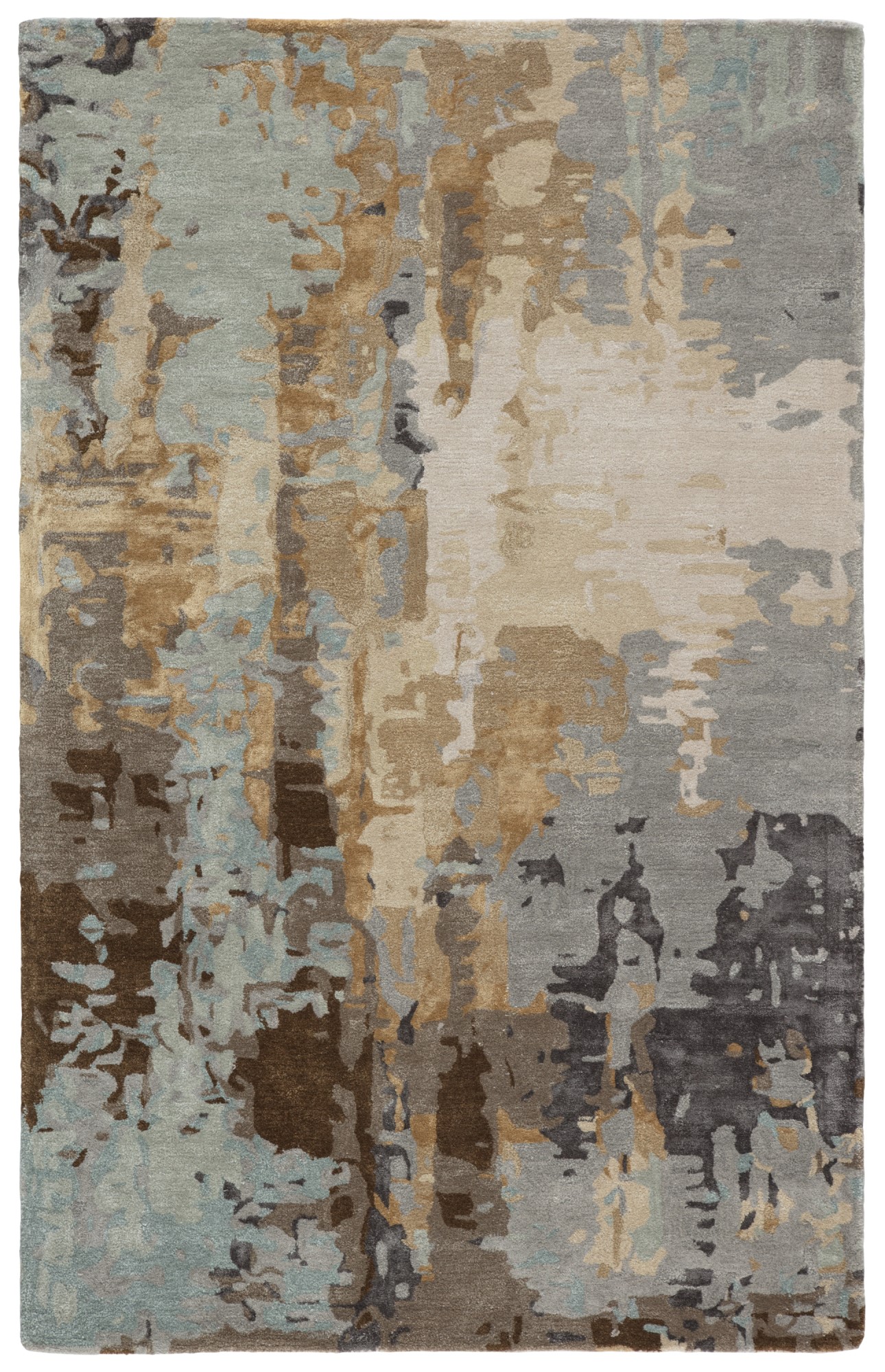 Blue Abstract Rugs | Rugs Direct