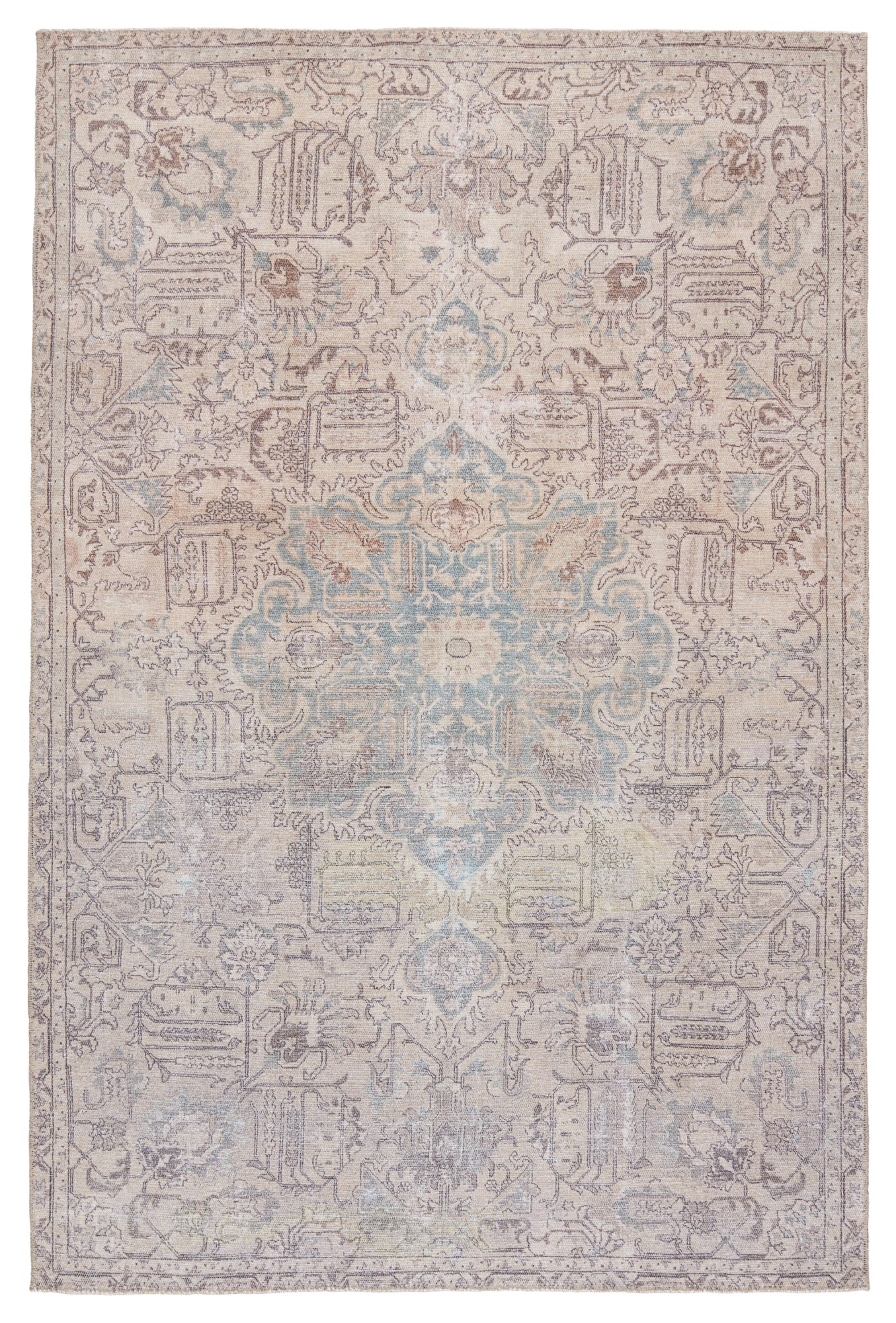 Tan and Beige Machine Washable Area Rugs | Rugs Direct