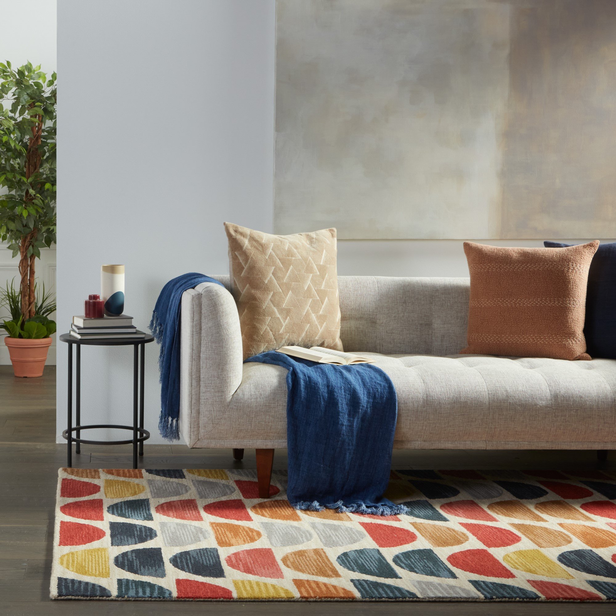 Vibe by Jaipur Living Amado Carson Modern Wool Area Rugs | Rugs Direct