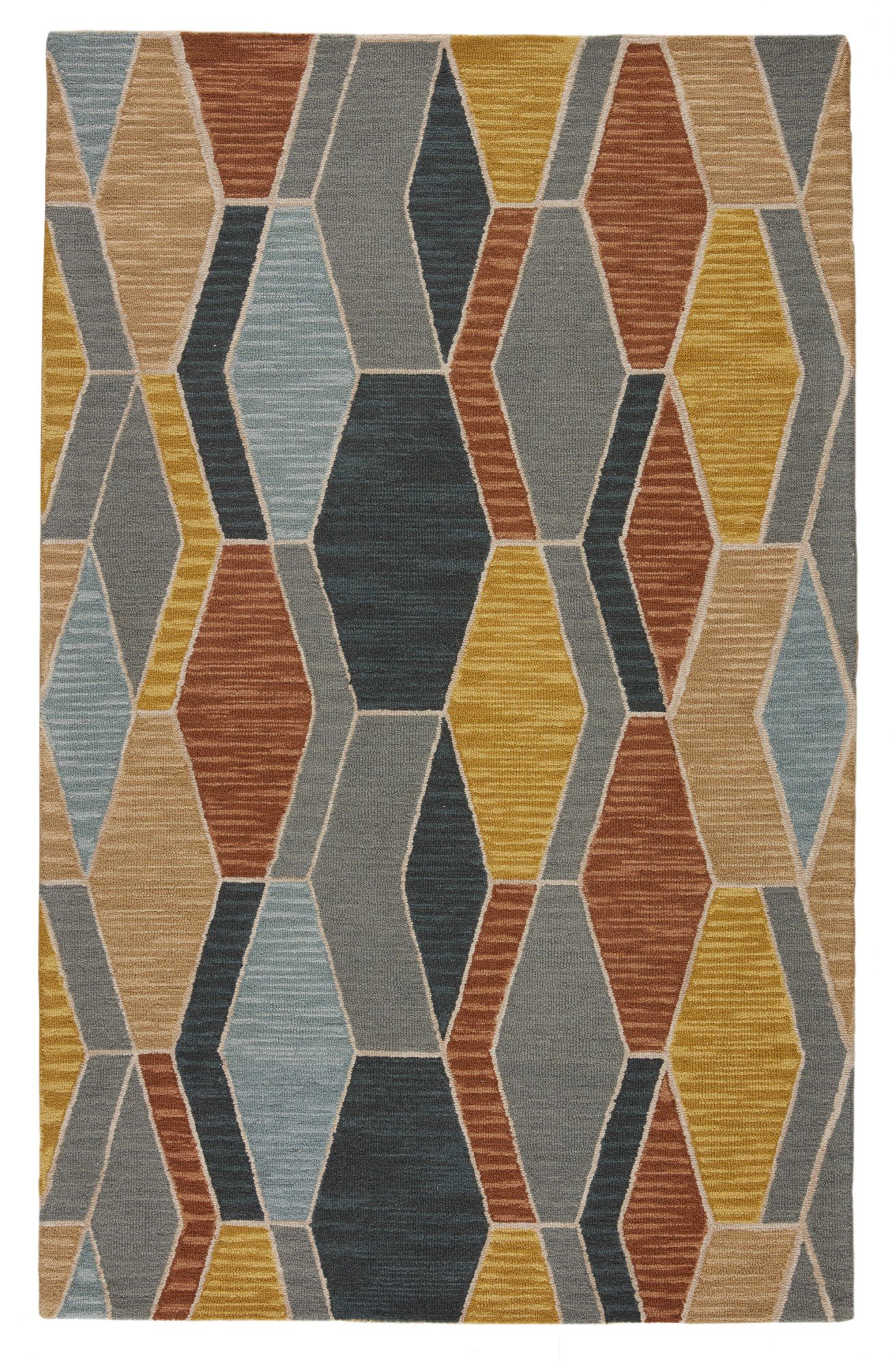 Yellow Mid Century Modern Rugs | Rugs Direct