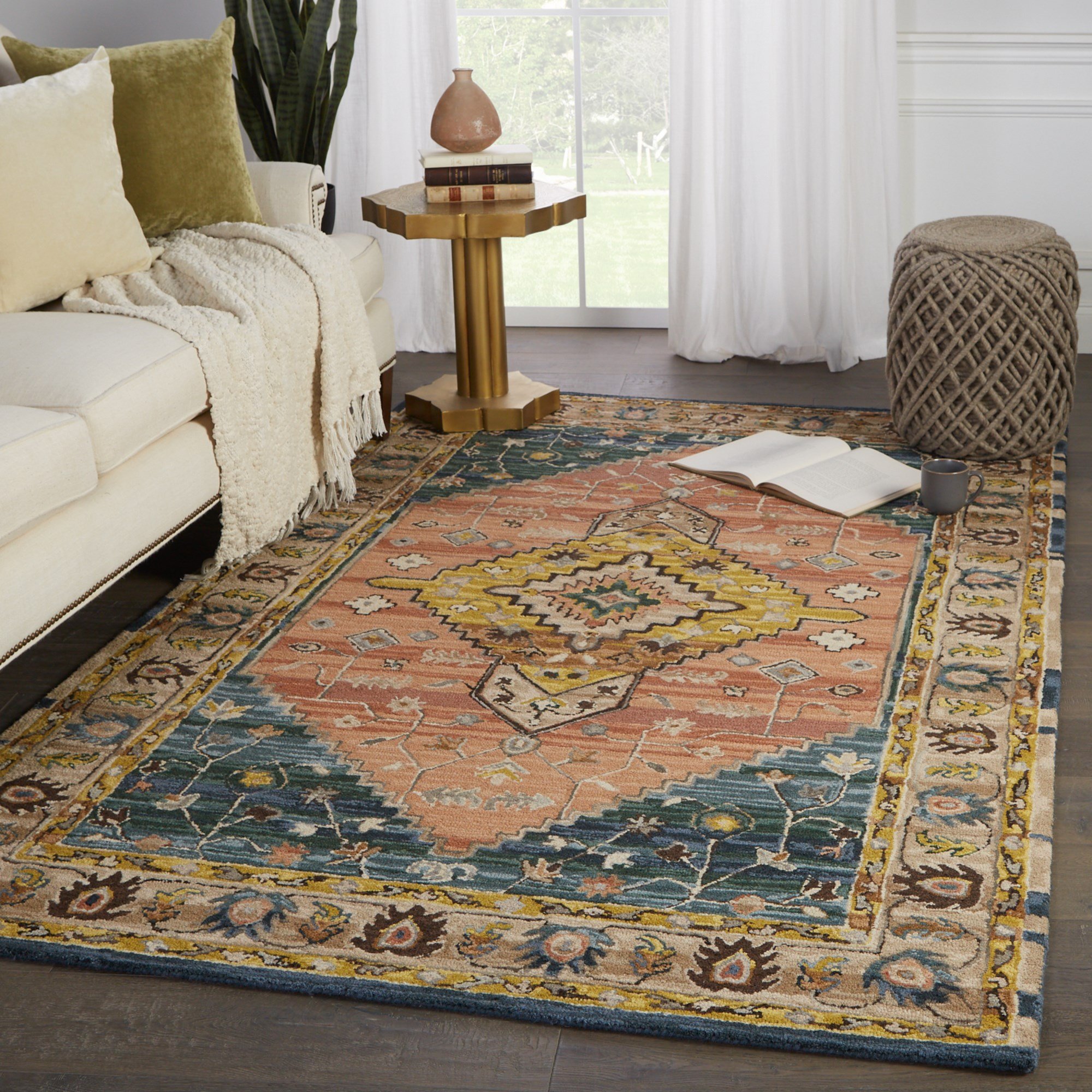 Vibe by Jaipur Living Cardamom Seraphina Oriental Wool Area Rugs | Rugs ...