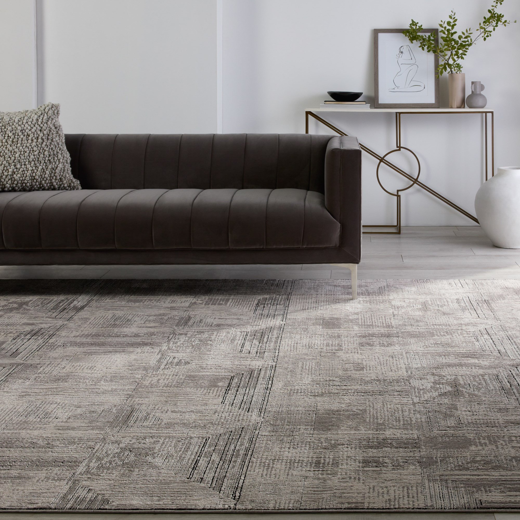 Jaipur Living Graphite Sublime Contemporary / Modern Area Rugs | Rugs ...