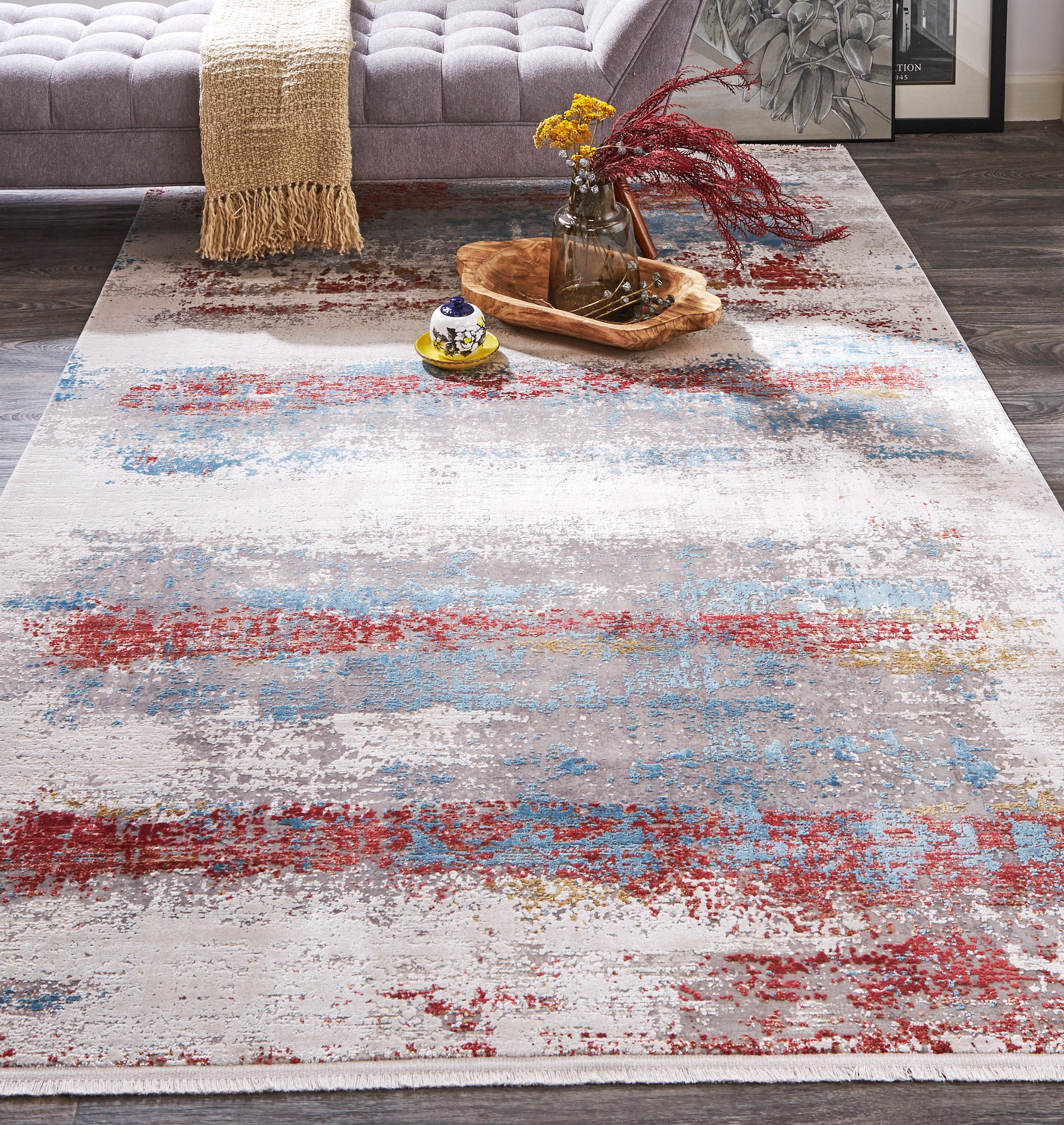 Feizy Rugs Cadiz 8663902F Abstract Area Rugs | Rugs Direct
