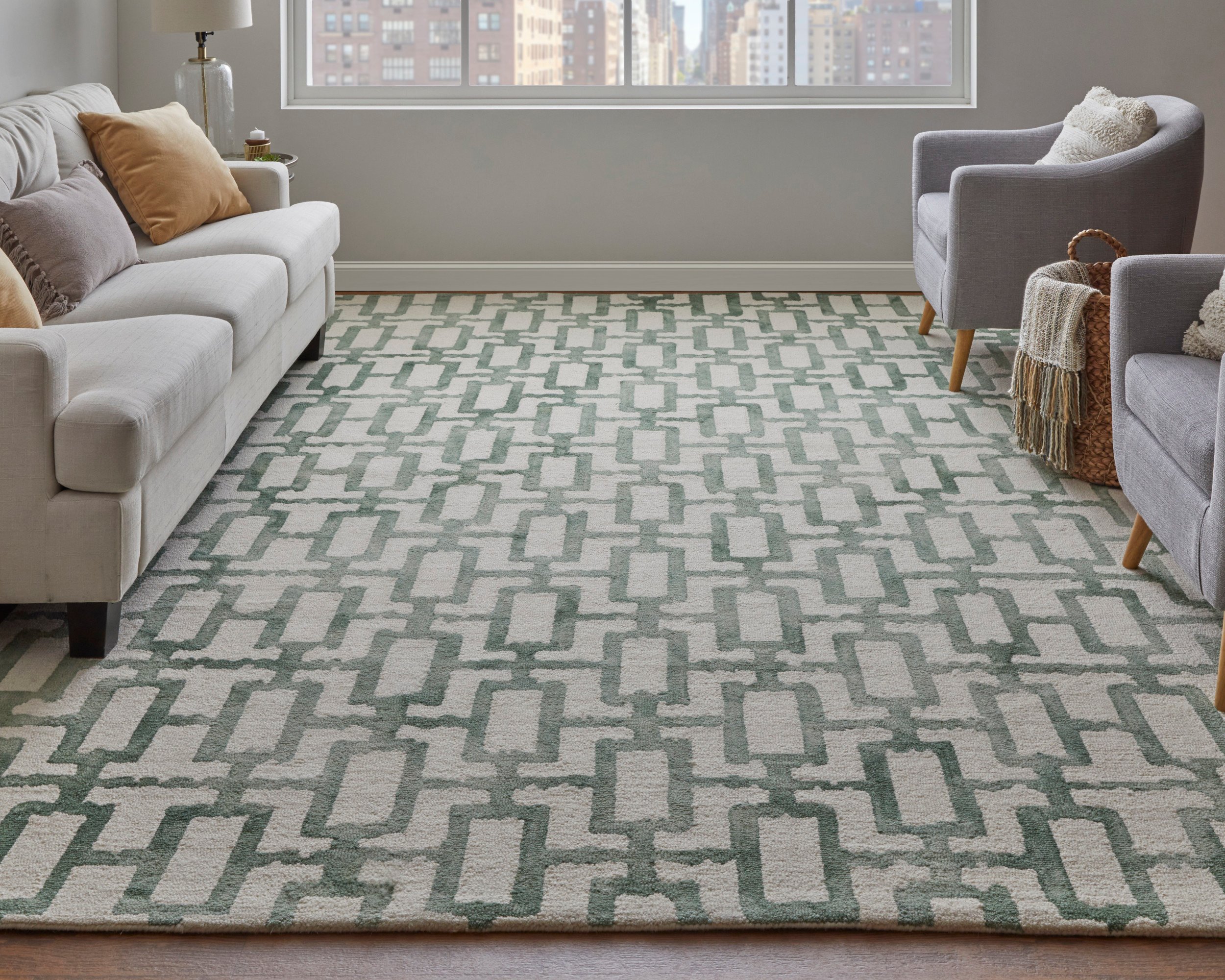 Feizy Rugs Lorrain 6108919F Contemporary / Modern Area Rugs | Rugs Direct