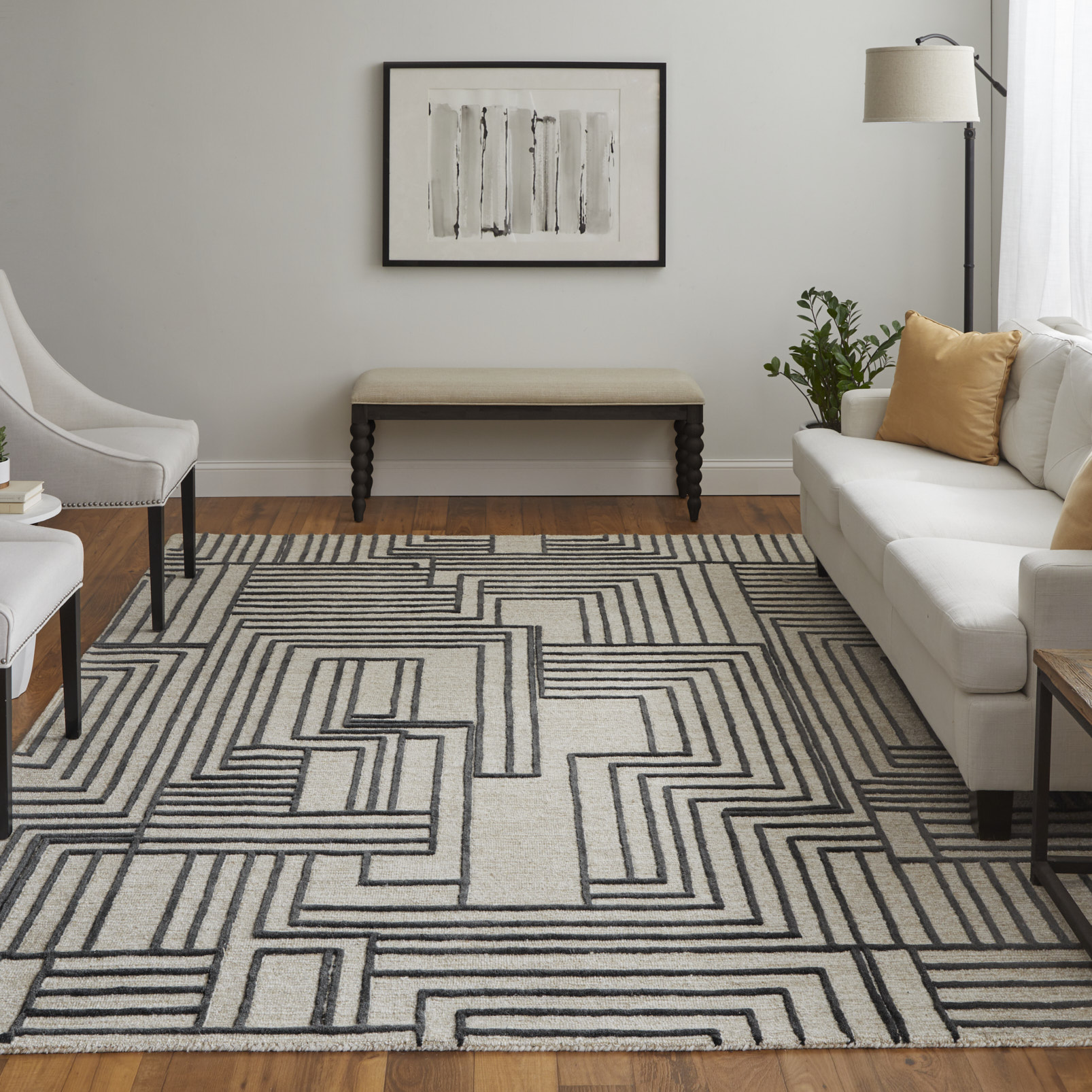 Feizy Rugs Gansett T25T8011 Contemporary / Modern Area Rugs | Rugs Direct