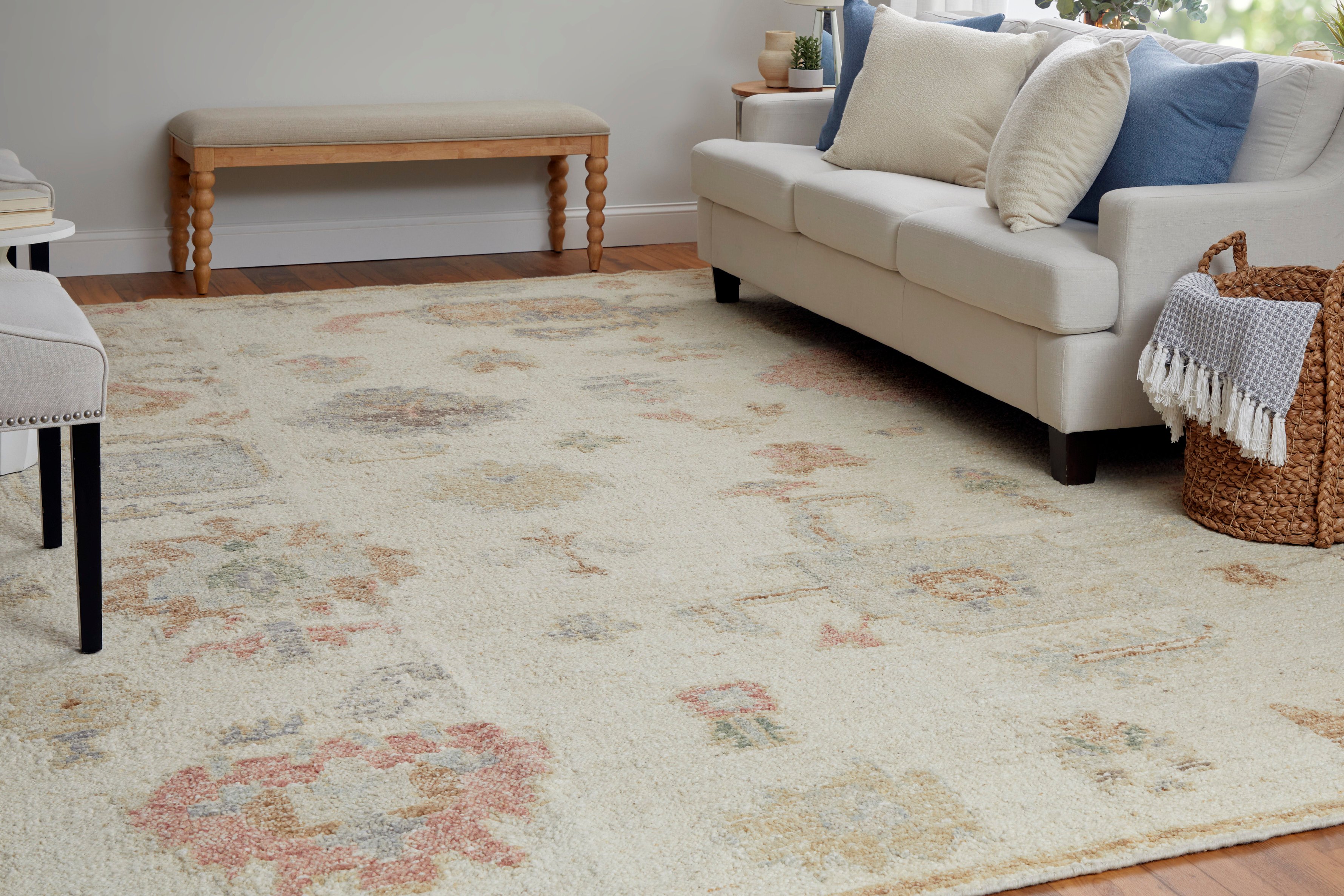 Feizy Rugs Grafton GFT69FLF Area Rugs | Vintage / Overdyed Rectangular ...