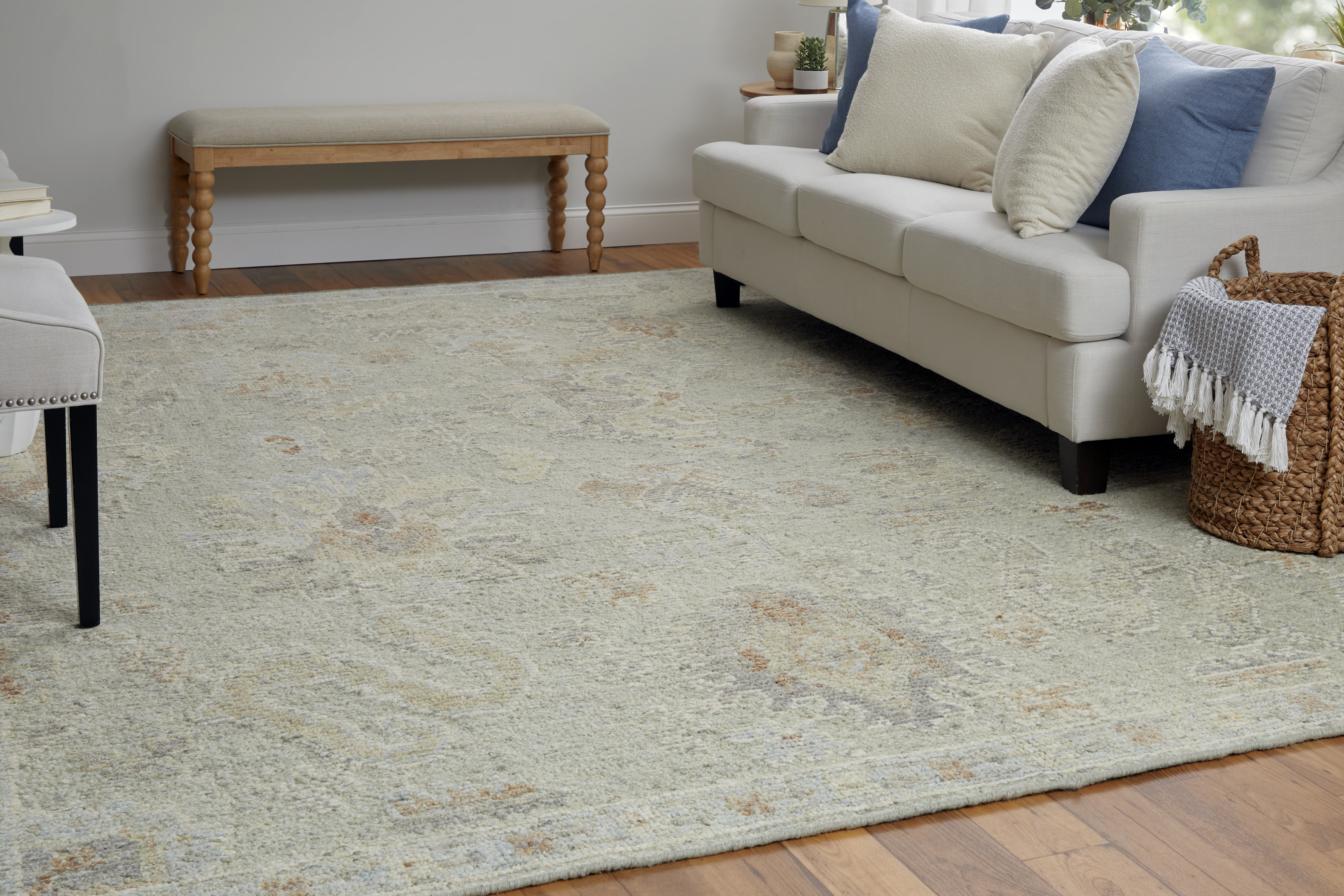Feizy Rugs Grafton GFT69FNF Area Rugs | Vintage / Overdyed Rectangular ...