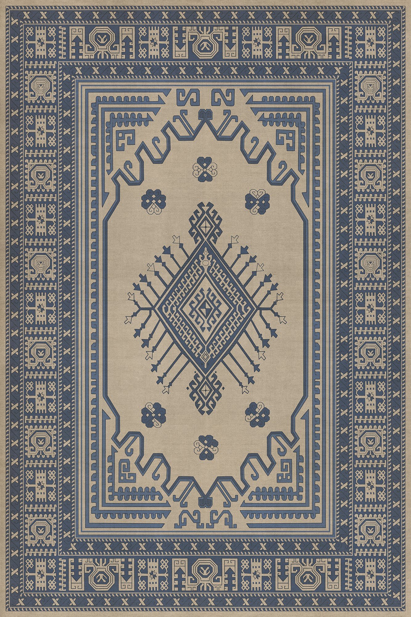 Spicher and Company Persian Bazaar Vintage Vinyl Bergama Bohemian Area ...