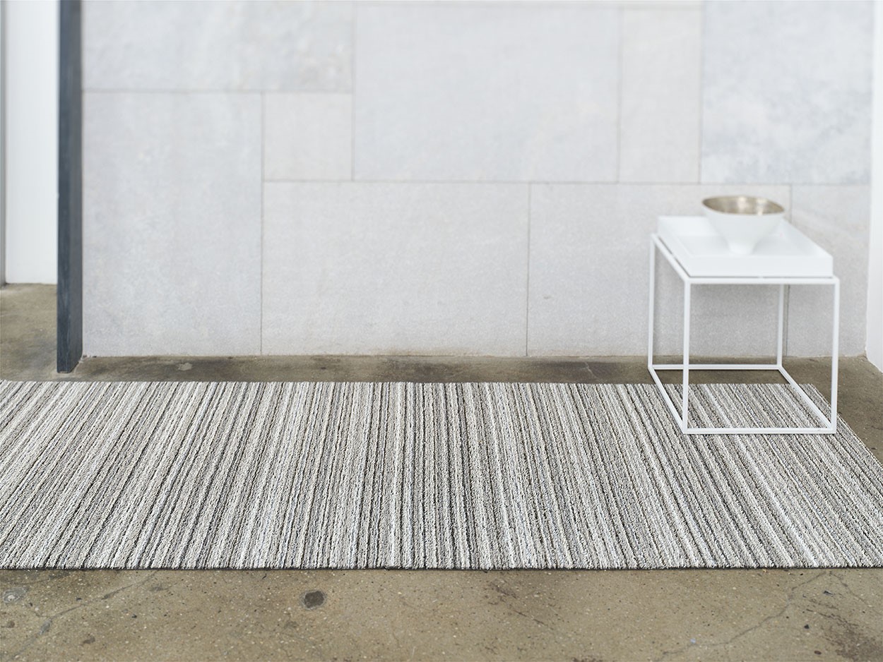 Chilewich Shag Skinny Stripe Area Rugs | Vinyl Striped Area Rugs | Rugs ...