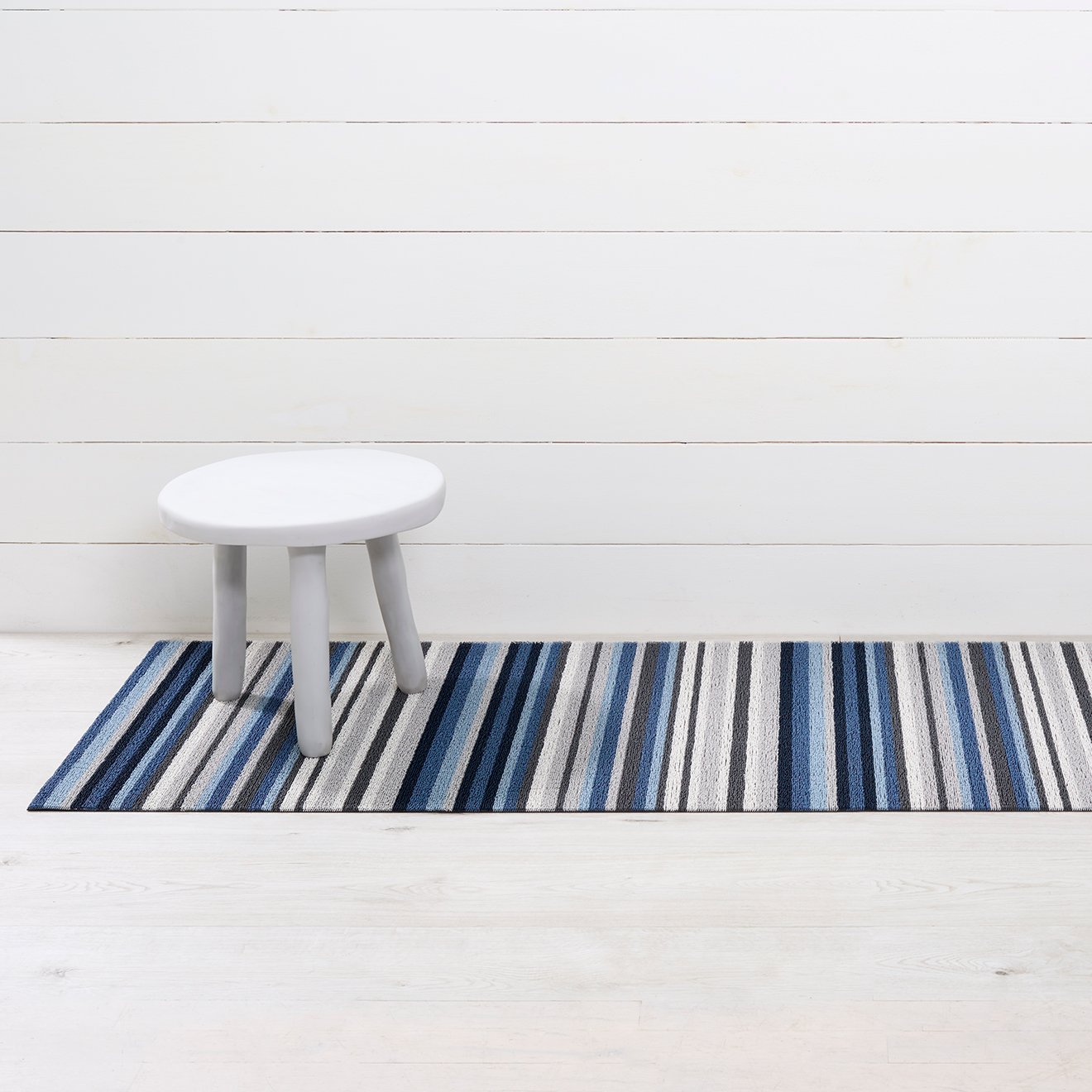 Chilewich Shag Horizon Stripe Striped Area Rugs | Rugs Direct