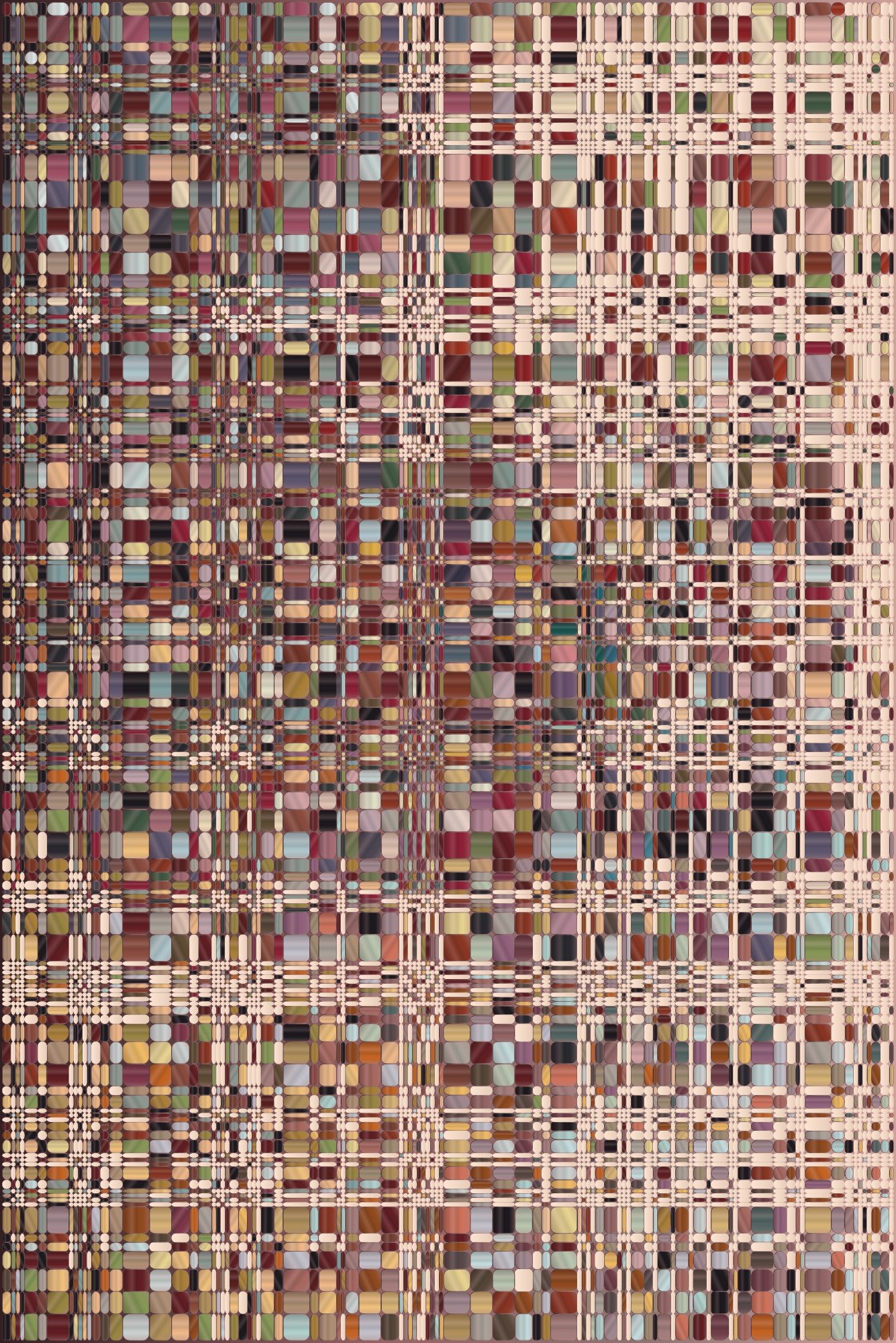 Moooi Carpets Yarn Box Bead Geometric Area Rugs | Rugs Direct