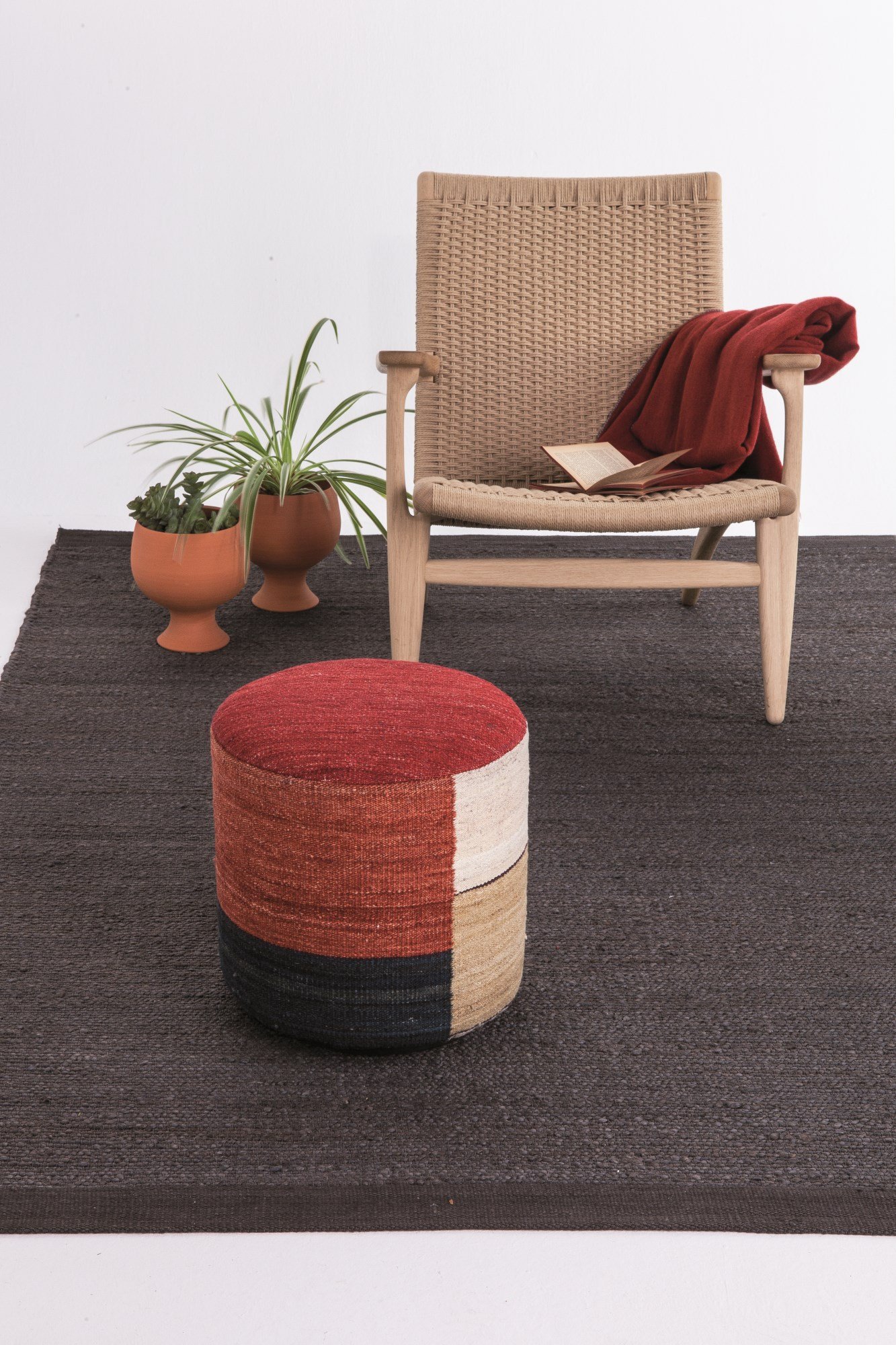 nanimarquina Kilim Pouf Design 3 | Contemporary / Modern Poufs | Rugs ...