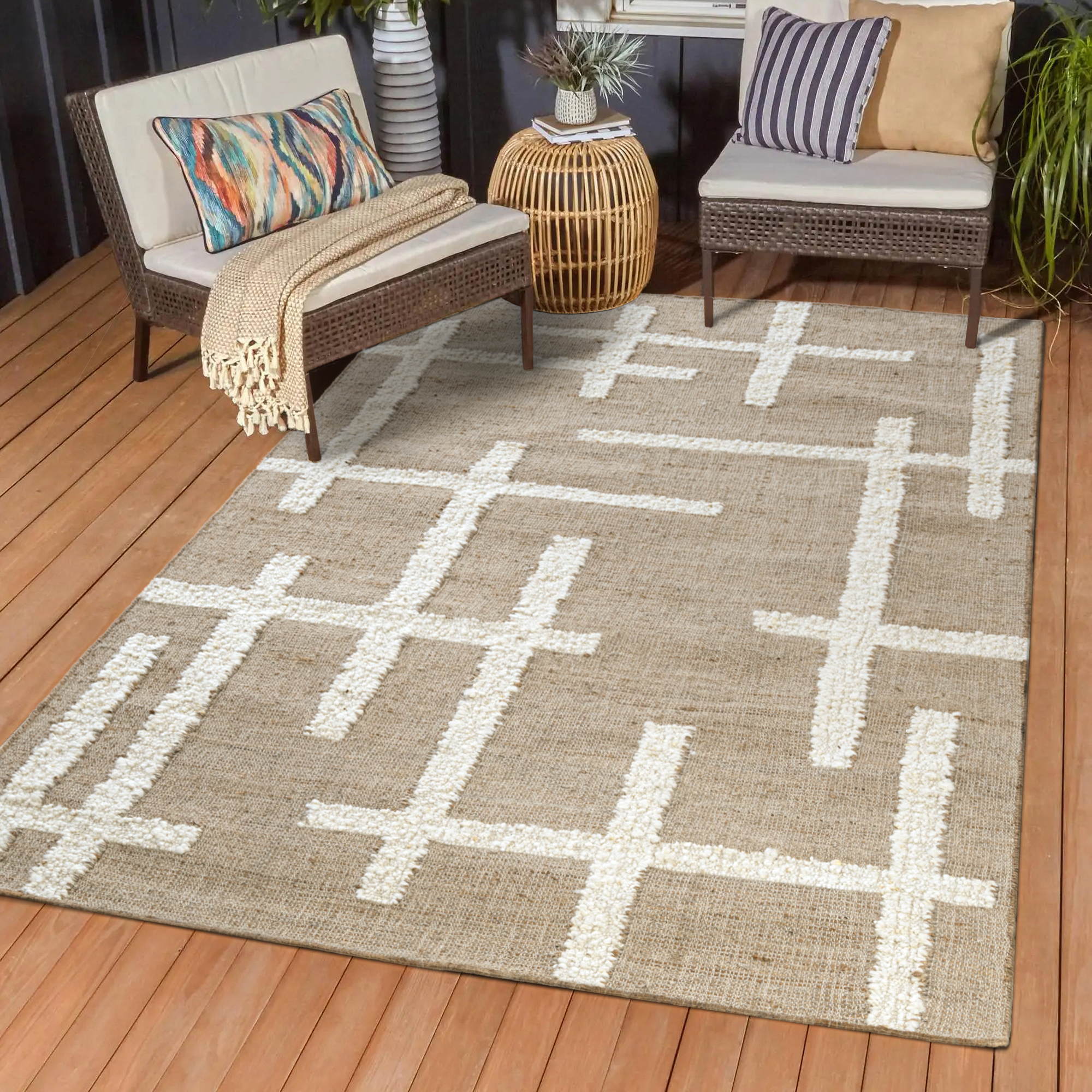 Rajani Home Nicosa Madison Area Rugs | Contemporary / Modern ...
