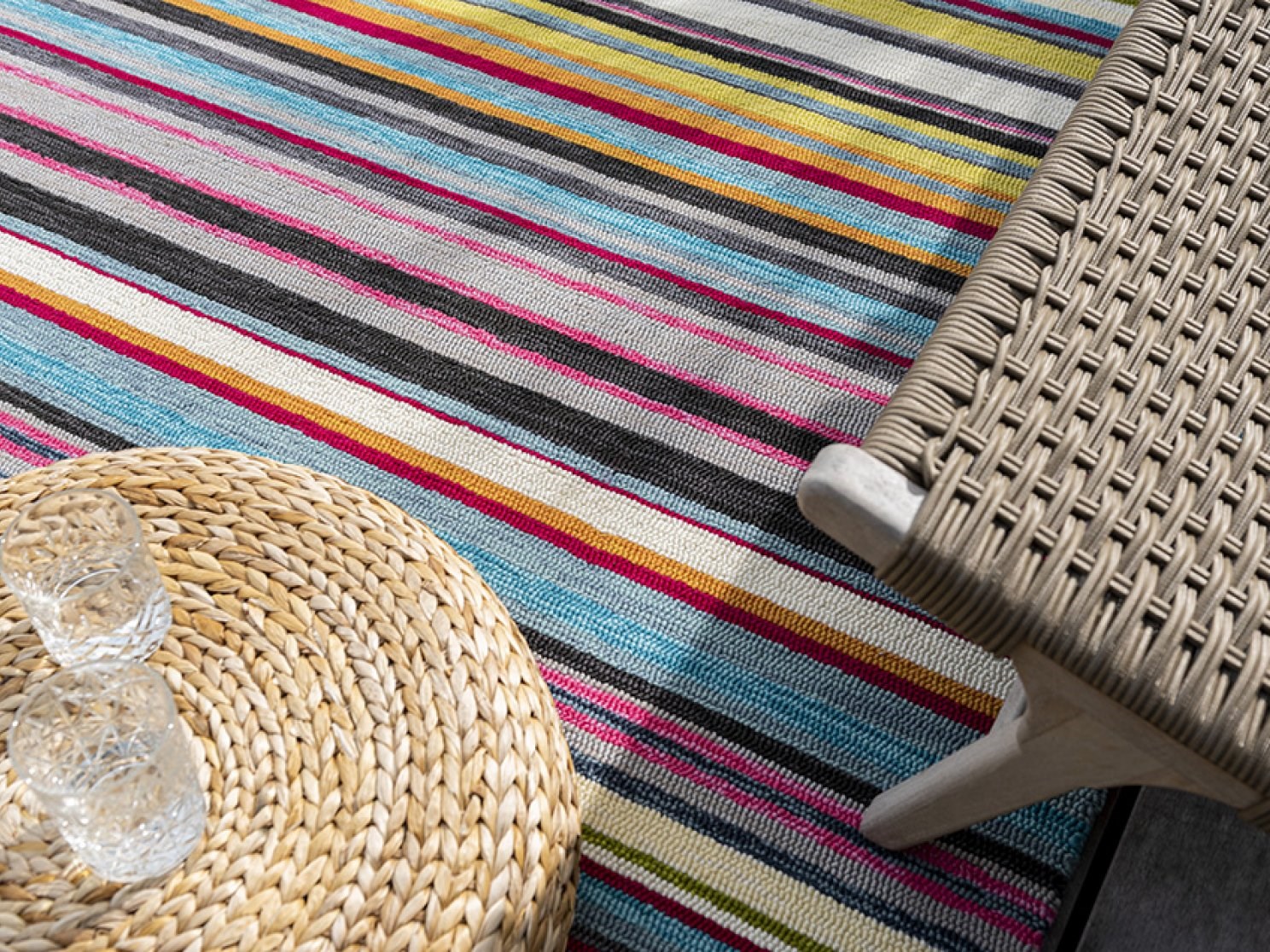 Brink and Campman Habitat LaVida | Striped Area Rugs | Rugs Direct