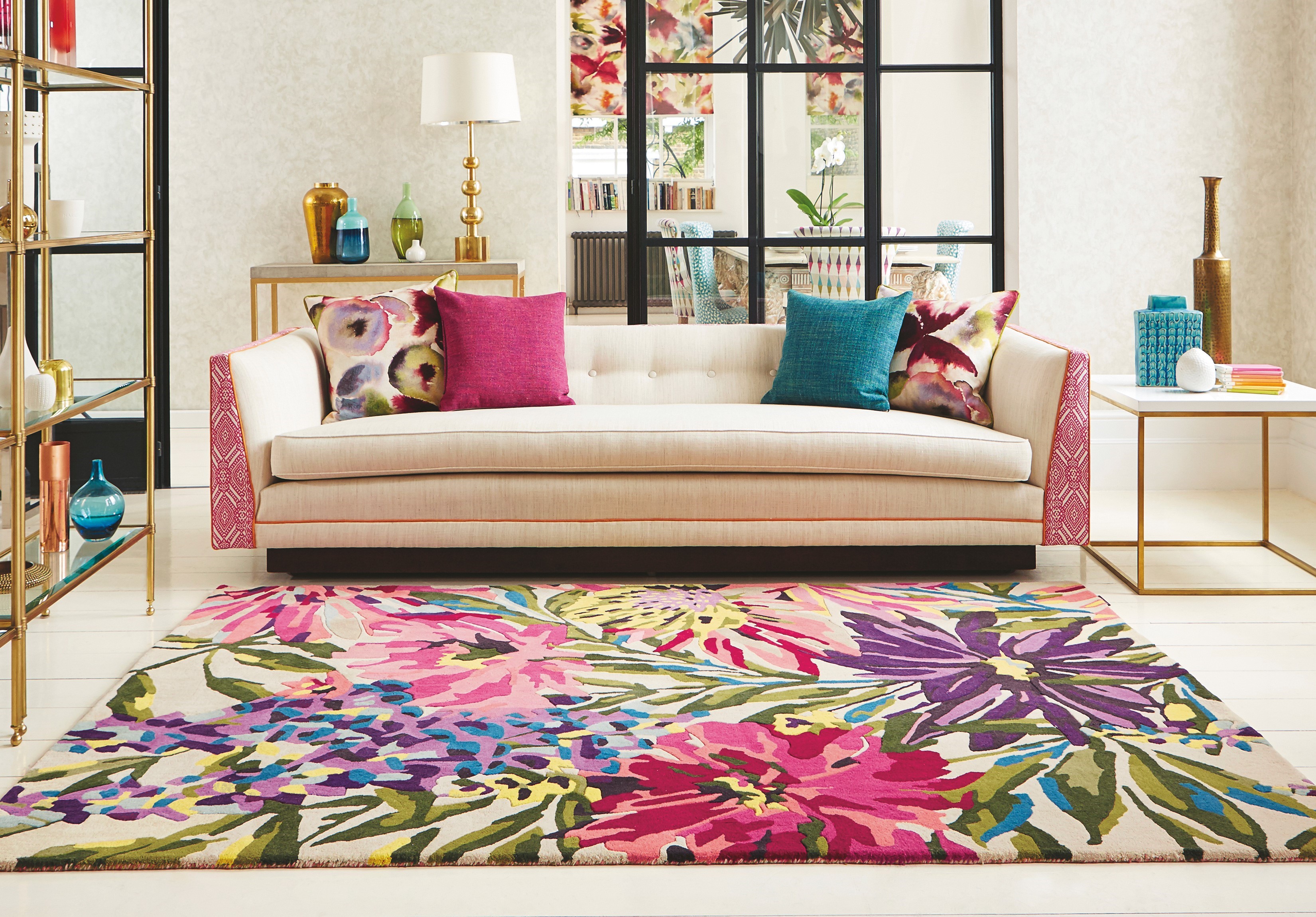 Harlequin for Brink and Campman Floreale Floral / Botanical Area Rugs ...