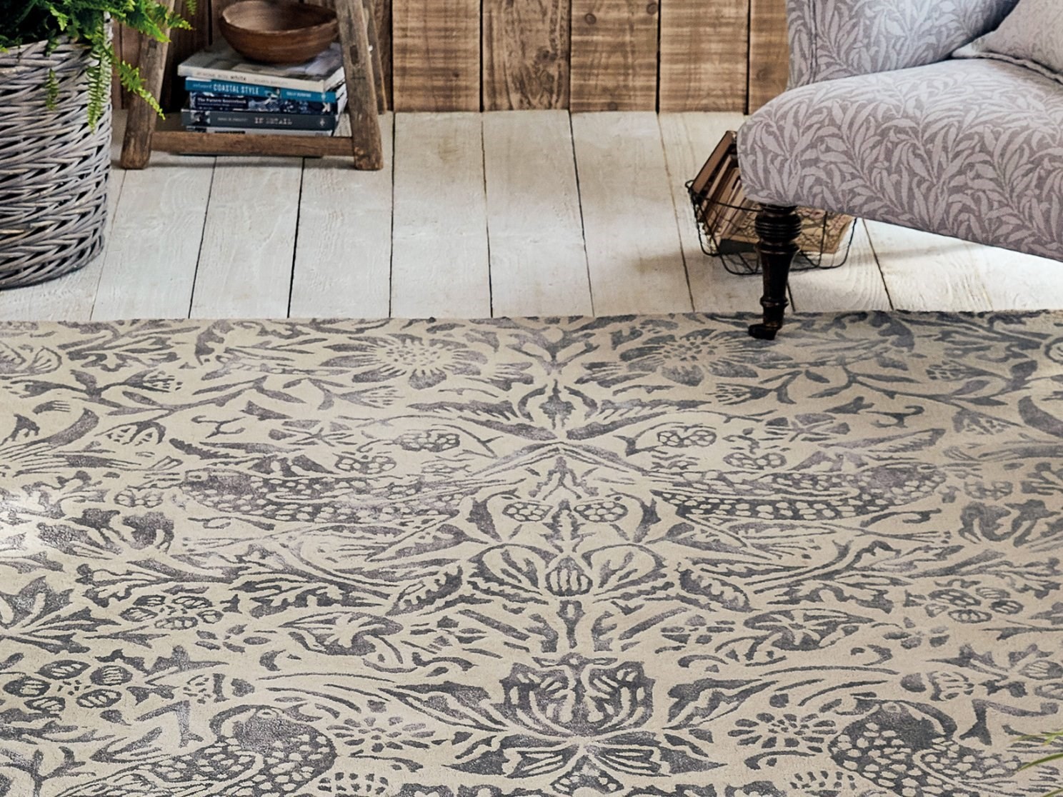 Morris & Co for Brink and Campman Pure Strawberry Thief | Floral ...