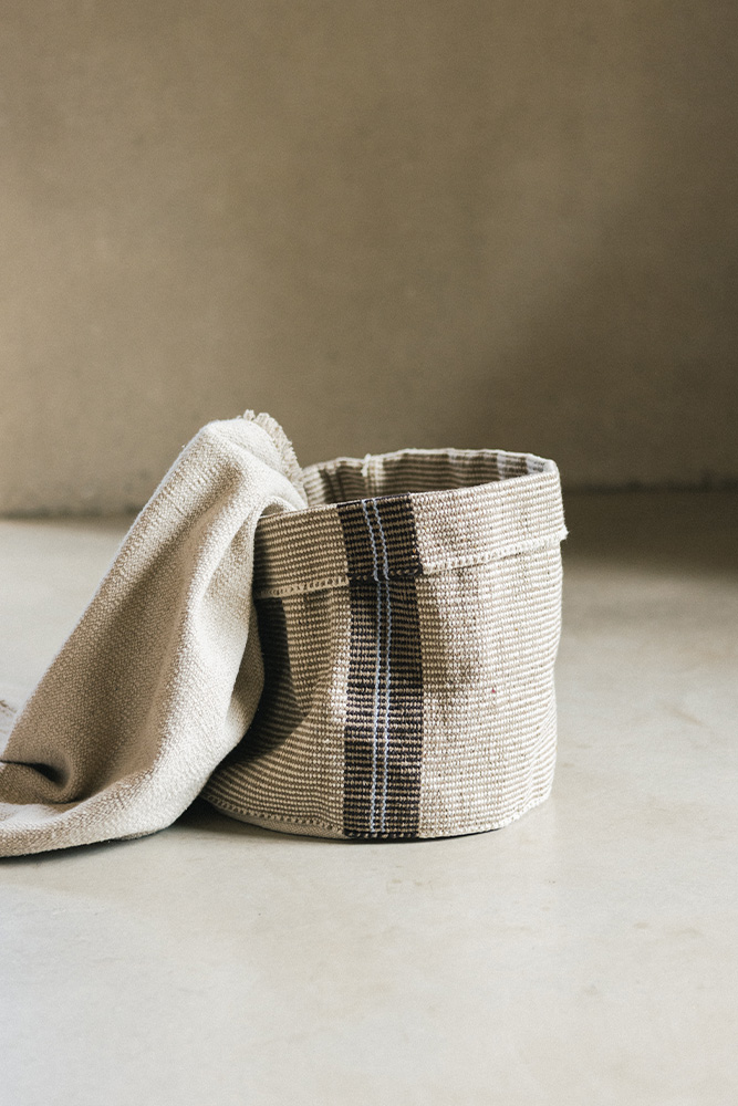 Lorena Canals Casa Oaxaca Handloom Tule Basket Baskets | Southwestern ...