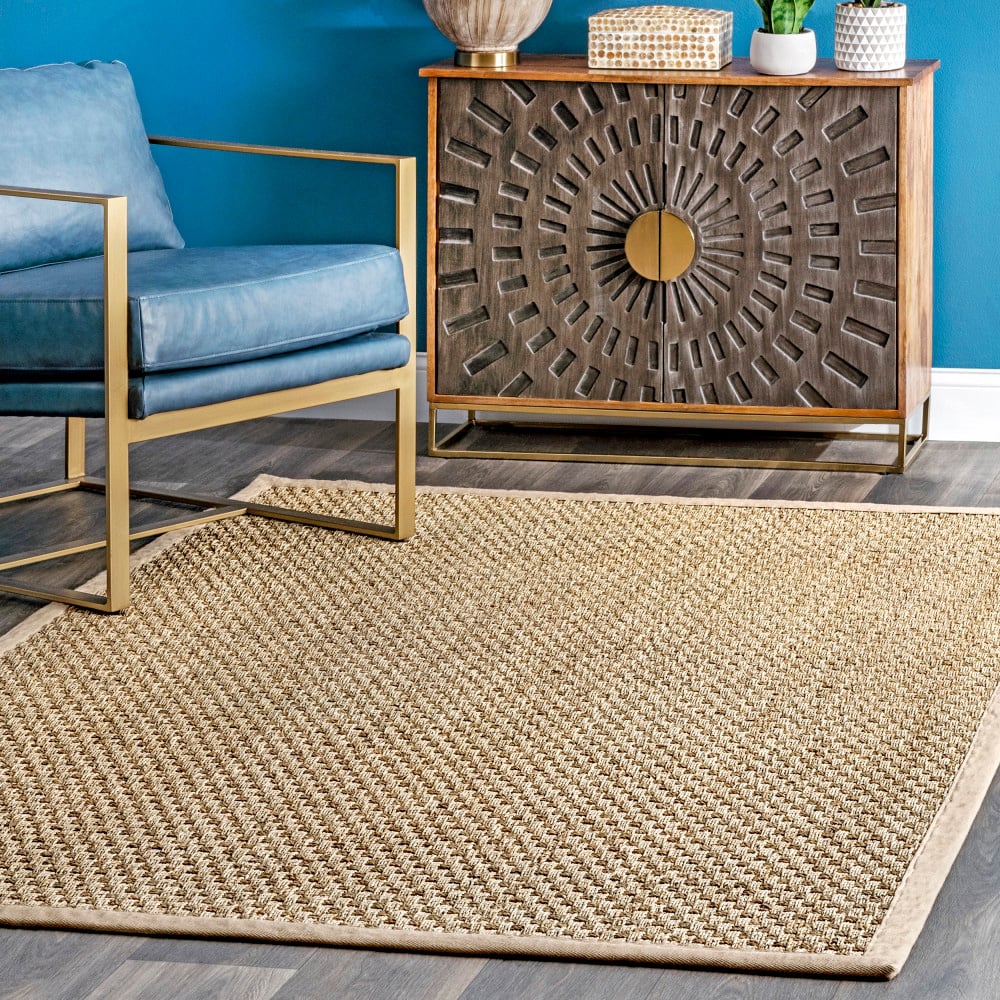 Rugs USA Checker Weave Seagrass Checker Weave Seagrass Area Rugs ...